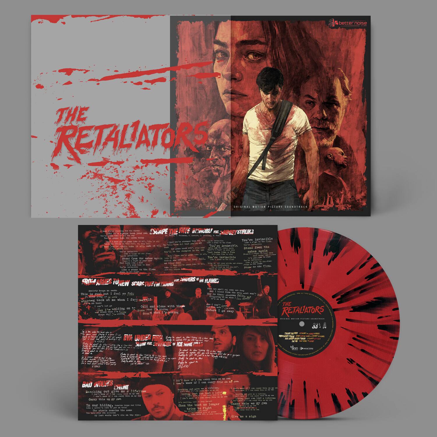 Retaliators O.S.T. The Retaliators (Original Soundtrack) VINYL LP ...