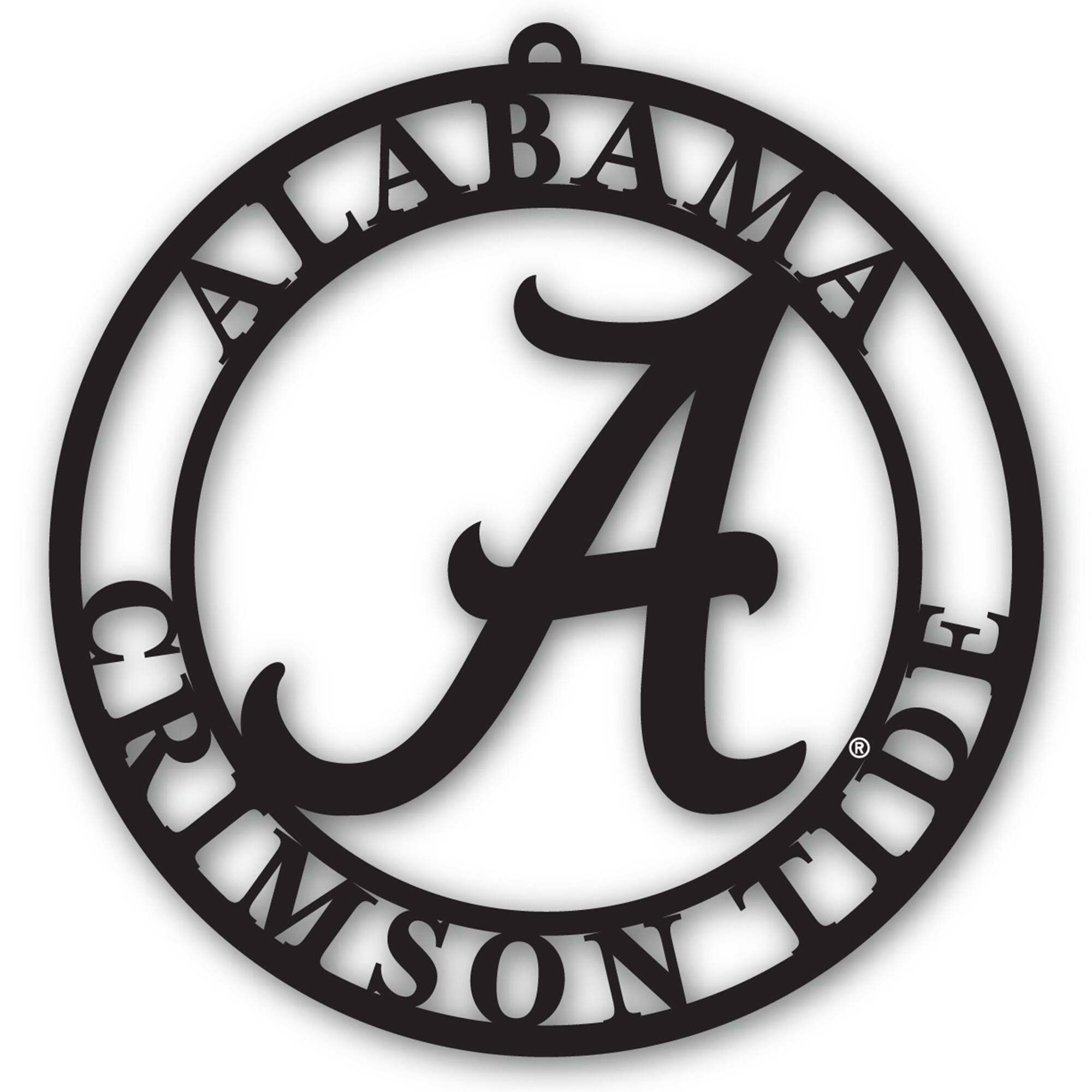 Fan Creations Alabama Crimson Tide 16'' Team Logo Cutout Black 5008606 ...