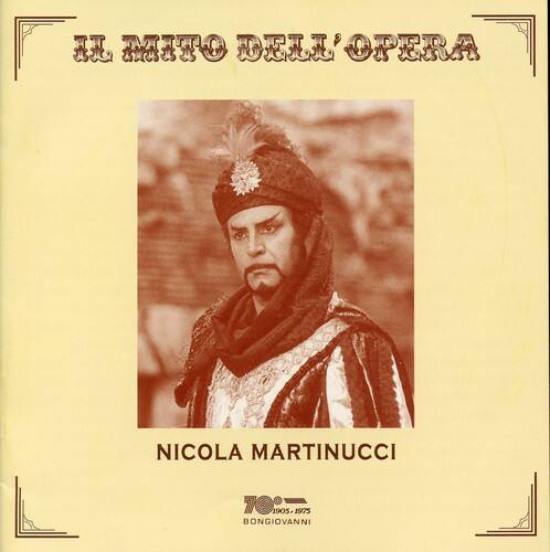 Nicola Martinucci Il Mito Dell Opera COMPACT DISCS [CD] - Best Buy