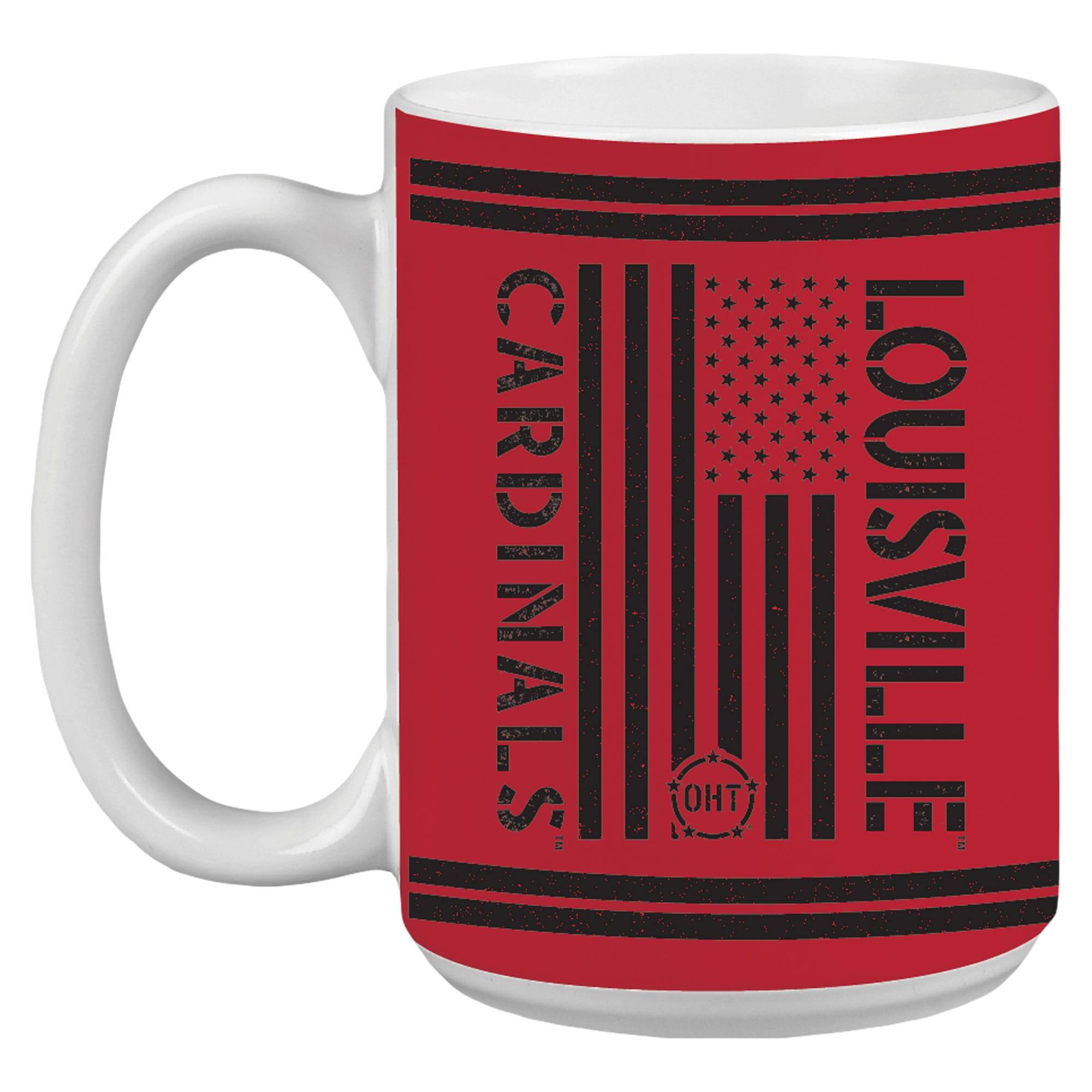 Indigo Falls Louisville Cardinals 15oz. OHT Military Appreciation Mug ...
