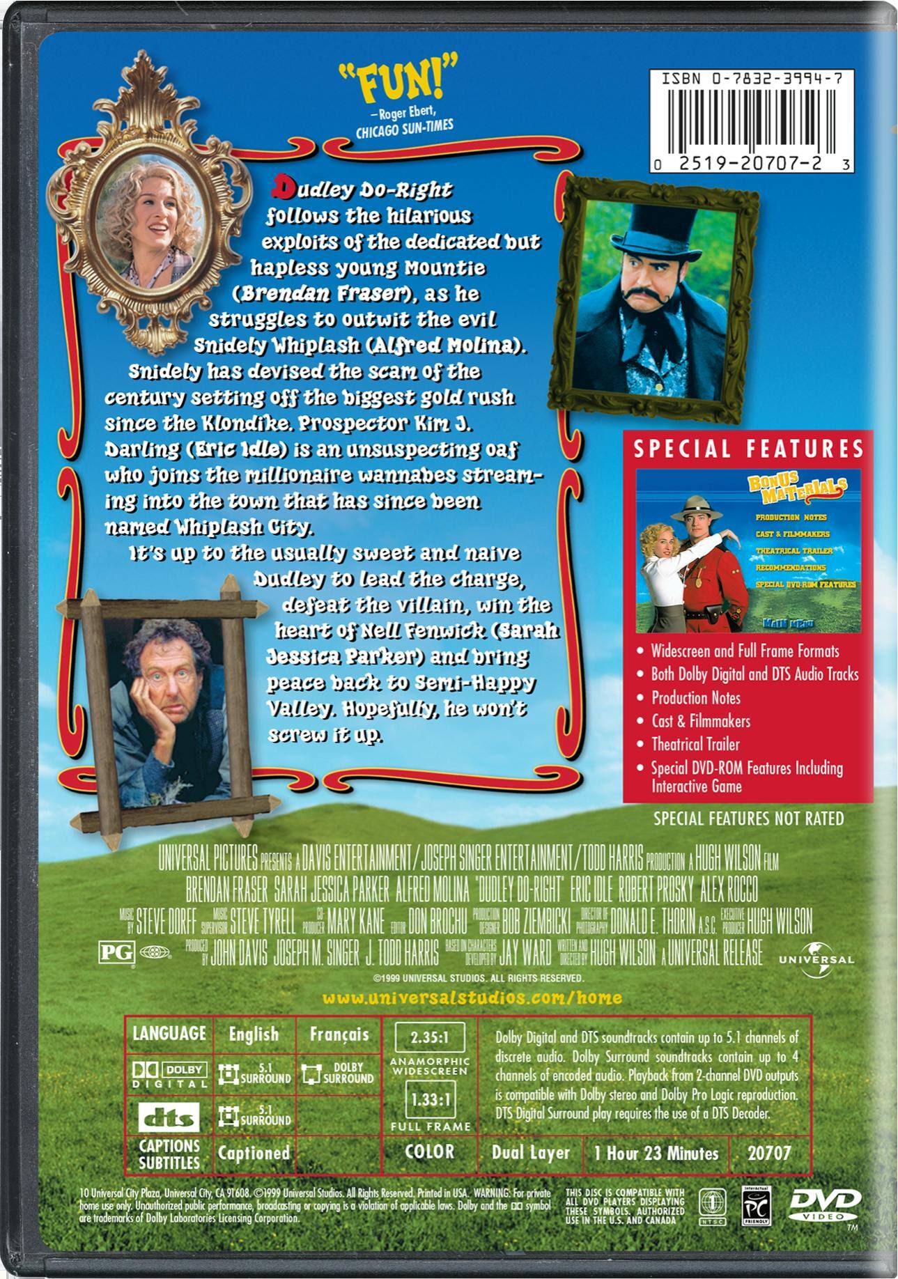 Dudley Do Right [DVD] [Standard] - Best Buy