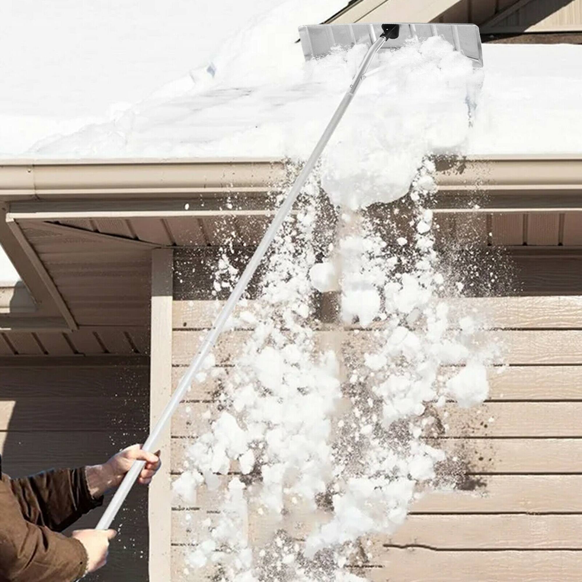 Costway 20FT Snow Roof Rake Reinforced Aluminum Snow Removal Tool for ...