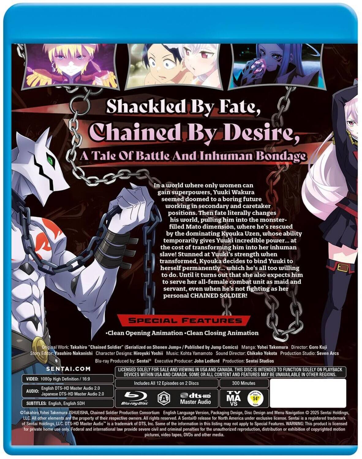 Chained Soldier: Season 1 BLU RAY - Best Buy