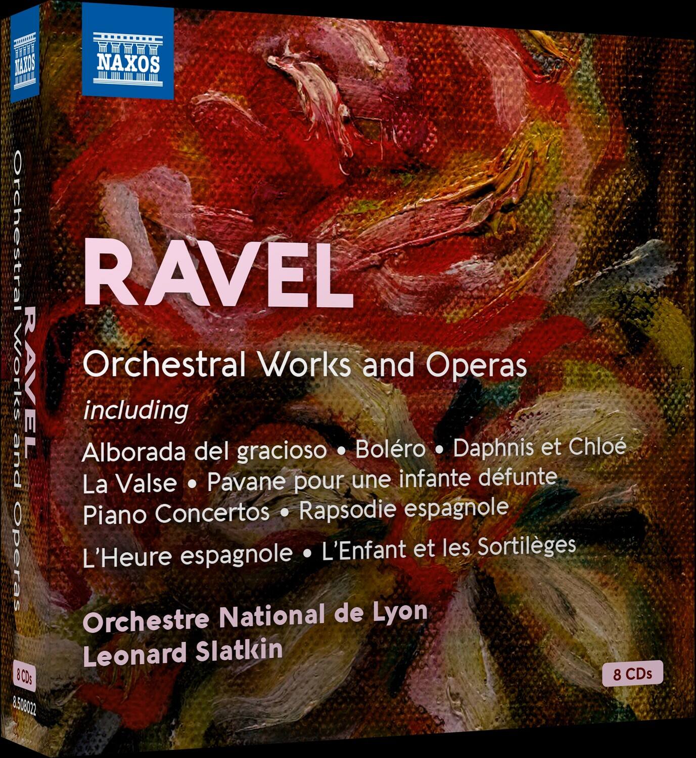 Lyon National Orchestra Ravel: Orchestral Works & Operas COMPACT DISCS ...