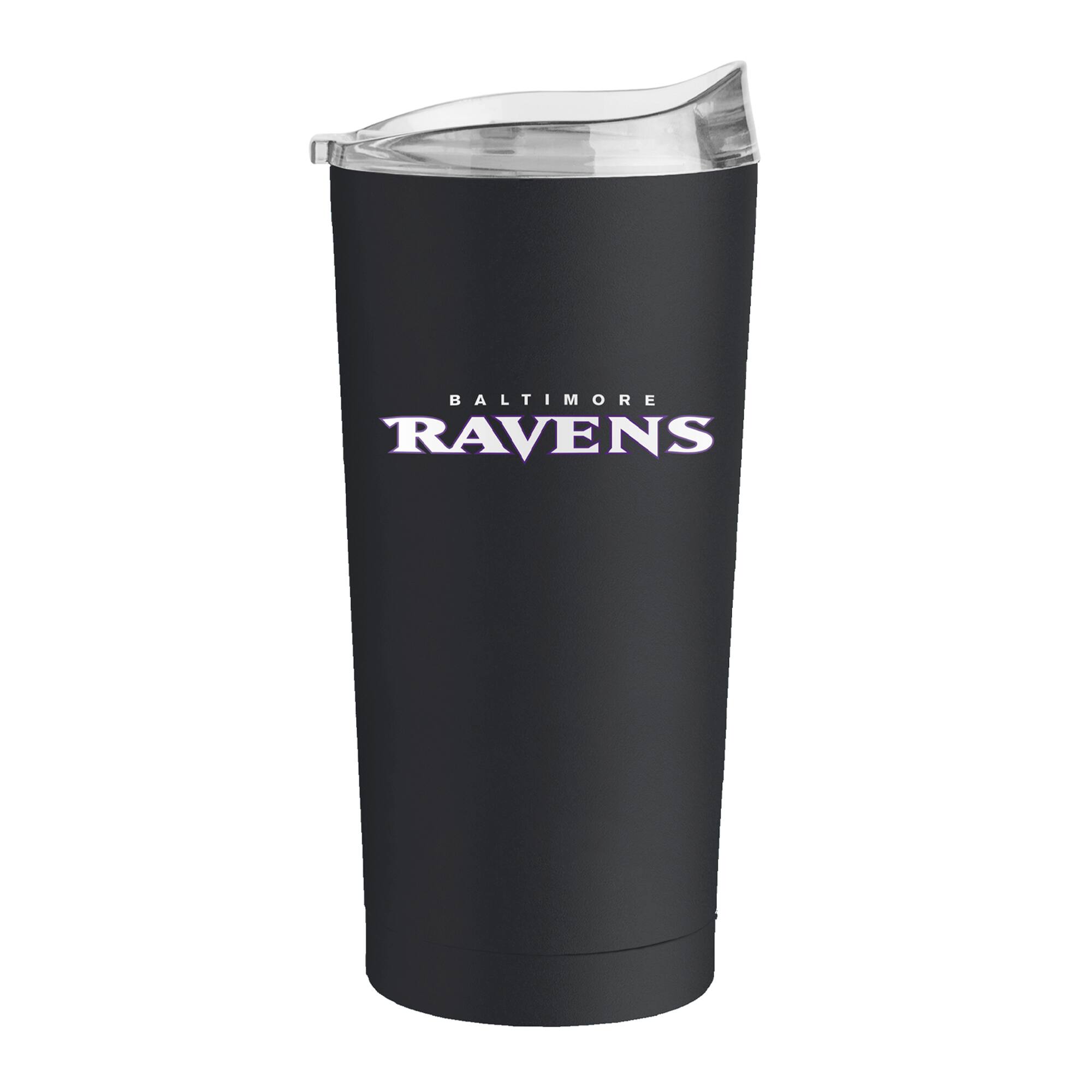 Logo Brands Baltimore Ravens 20oz. Flipside Powder Coat Tumbler ...