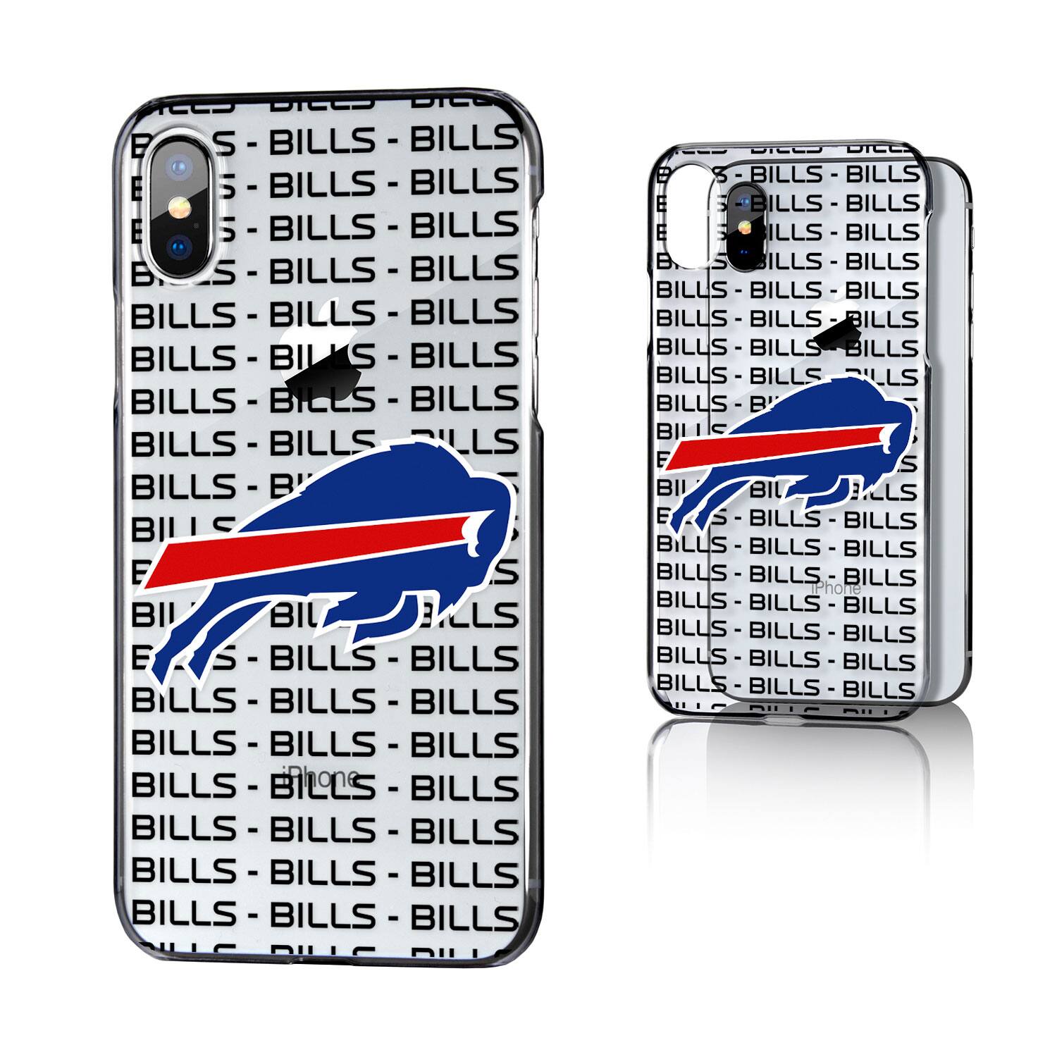 Keyscaper NFL Buffalo Bills iPhone Clear Text Backdrop Design Case 16 ...