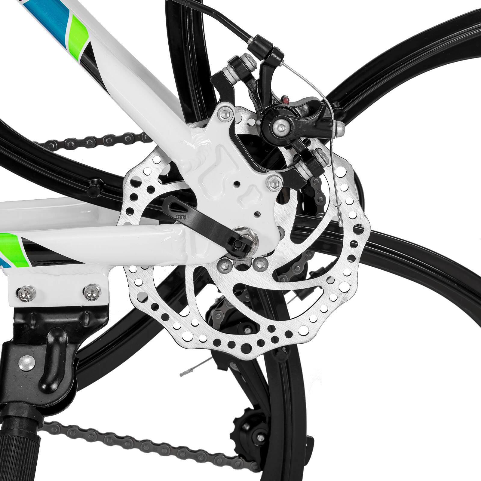 HILAND H200 26" Mountain Bike for Men Women 6 Spokes Wheel White H200 - Best Buy