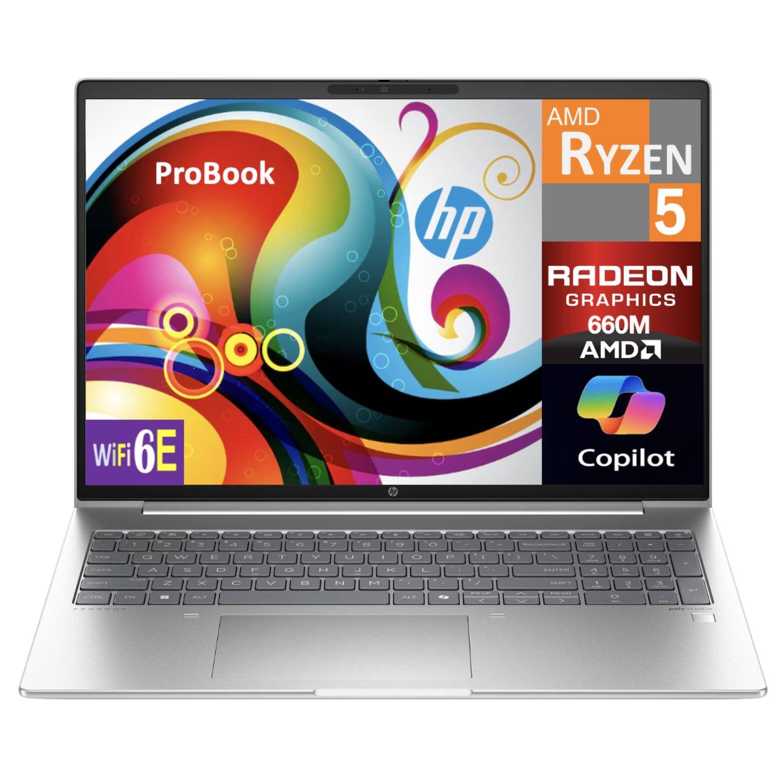 HP Upgraded 465 A1RM6UT#ABA Laptop (Ryzen 5 7535U, 32GB RAM, 1TB SSD ...