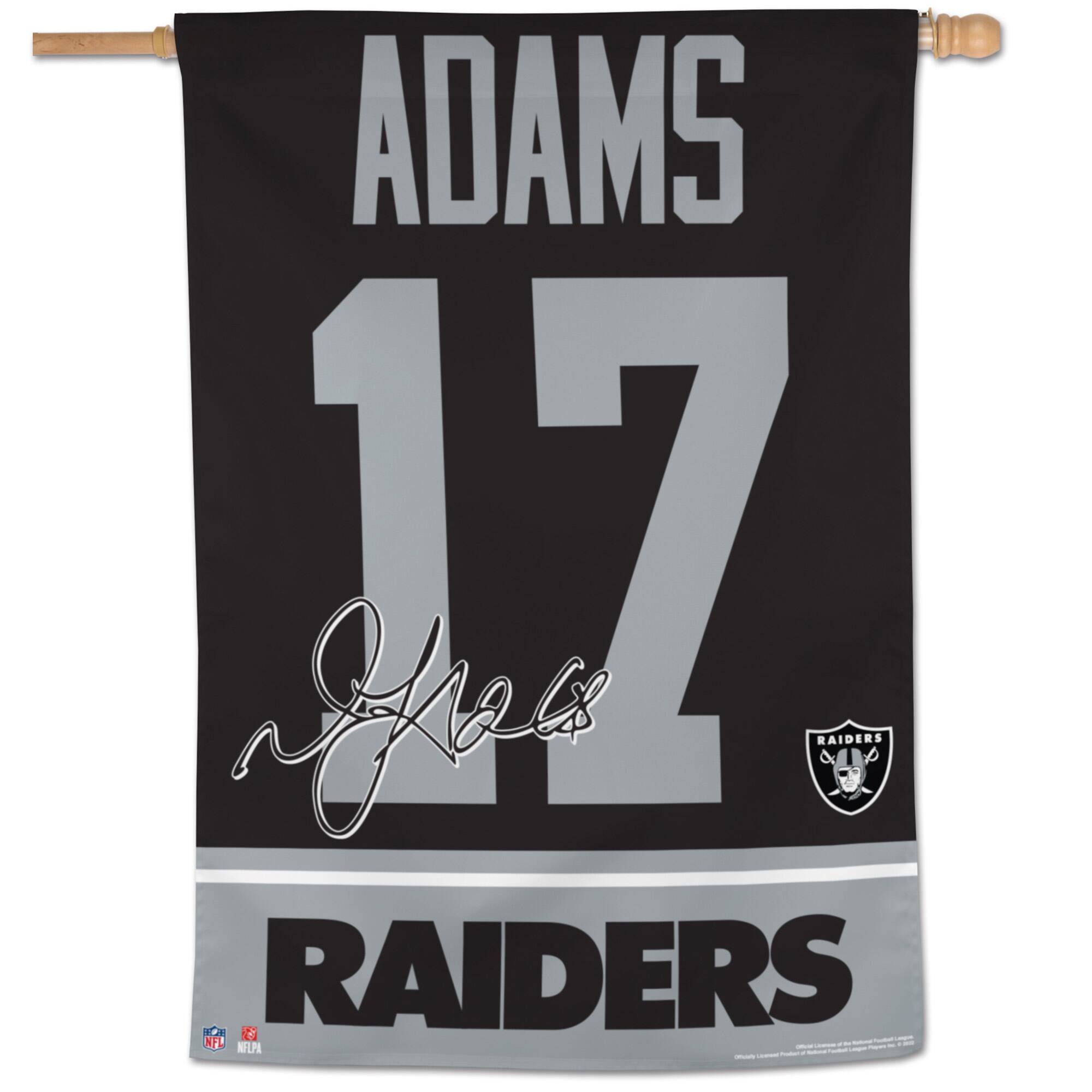 WinCraft Davante Adams Las Vegas Raiders 28'' x 40'' Single Sided ...