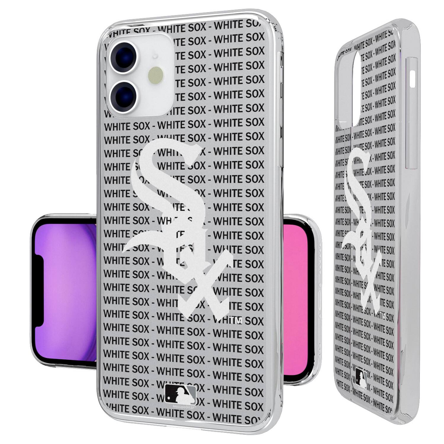 Keyscaper MLB Chicago White Sox Text Backdrop Clear iPhone Case 13 mini ...
