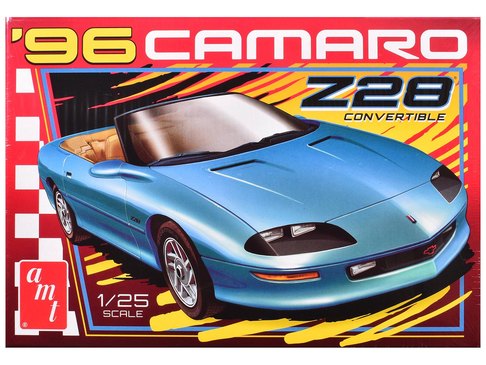 Skill 2 Model Kit 1996 Chevrolet Camaro Z28 Convertible 1/25 Scale ...