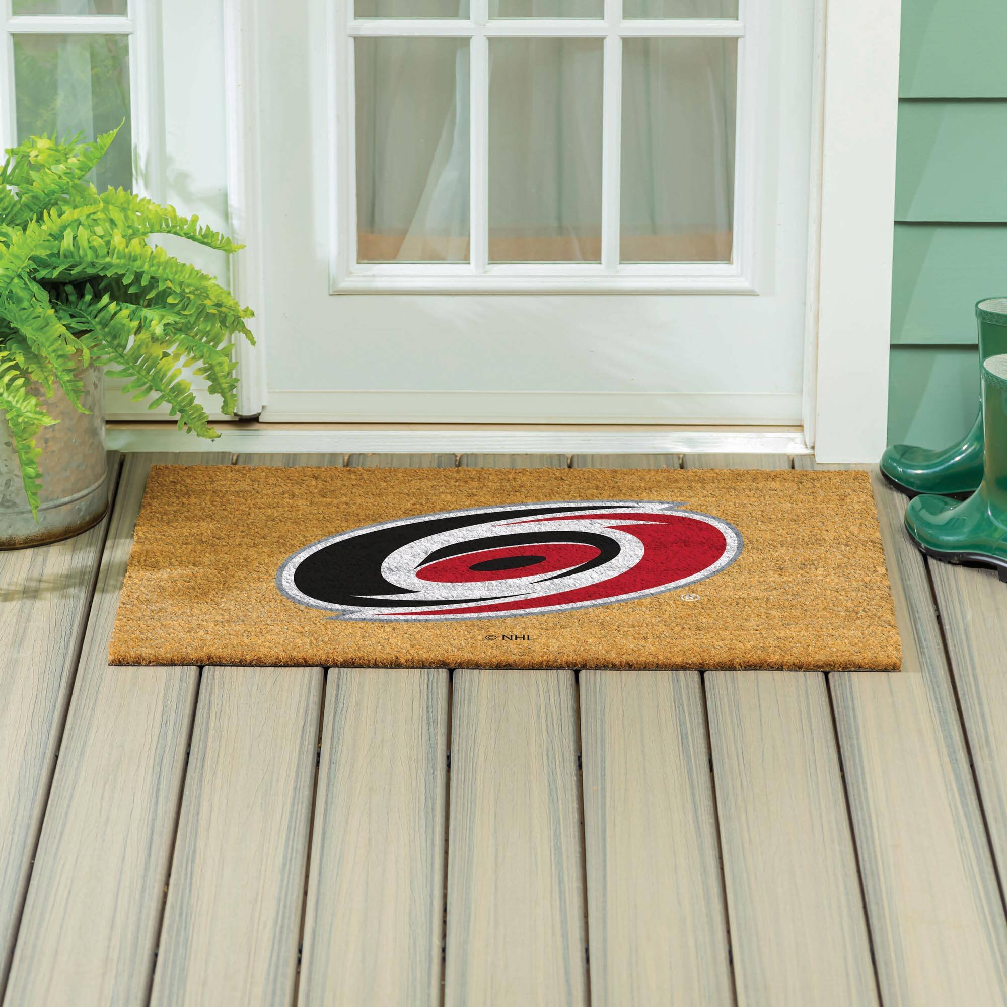 Evergreen Enterprises Carolina Hurricanes 24" x 36" Outdoor Team Logo ...