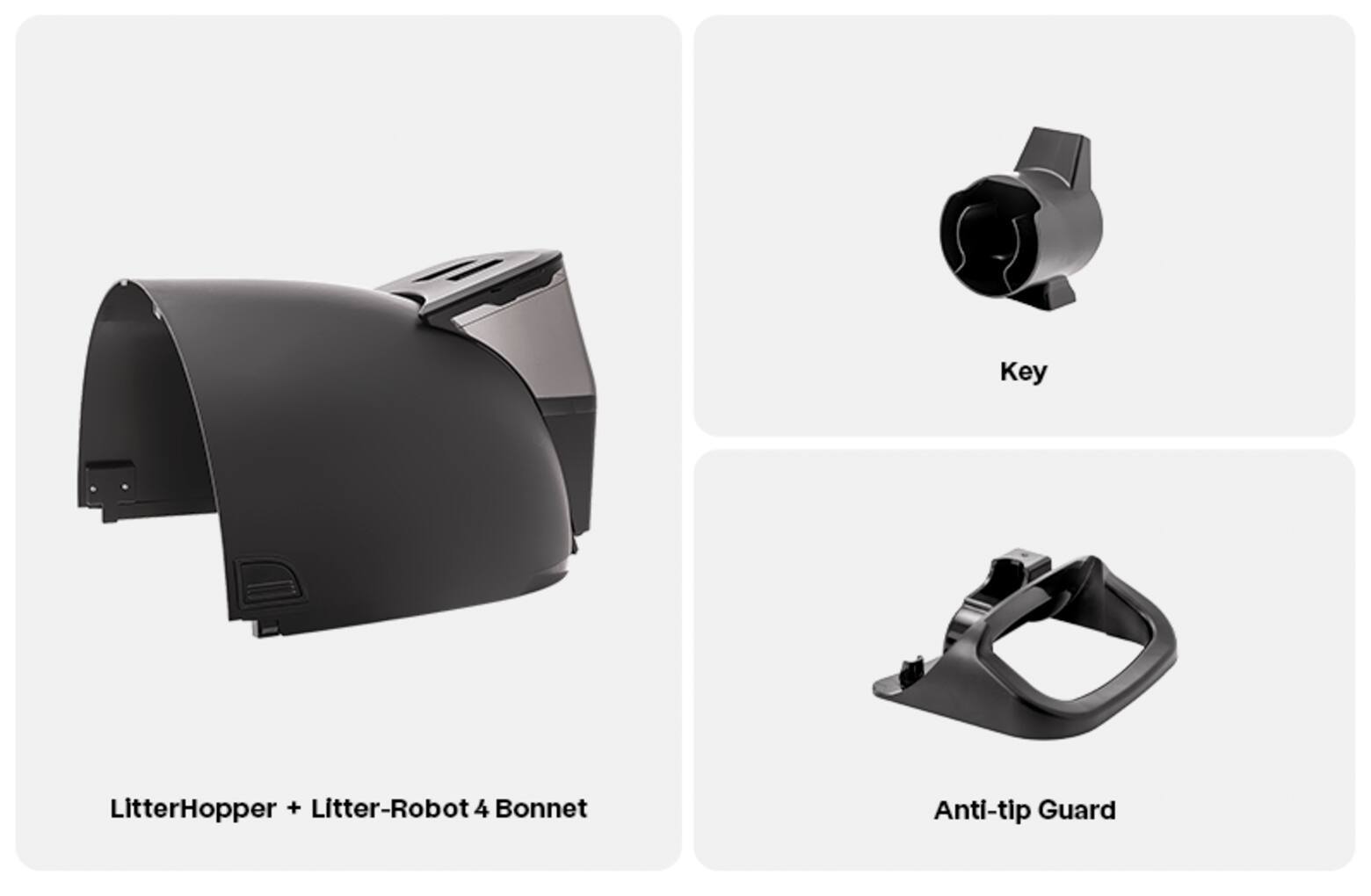 Whisker Litter Hopper Black LR4-9354 - Best Buy