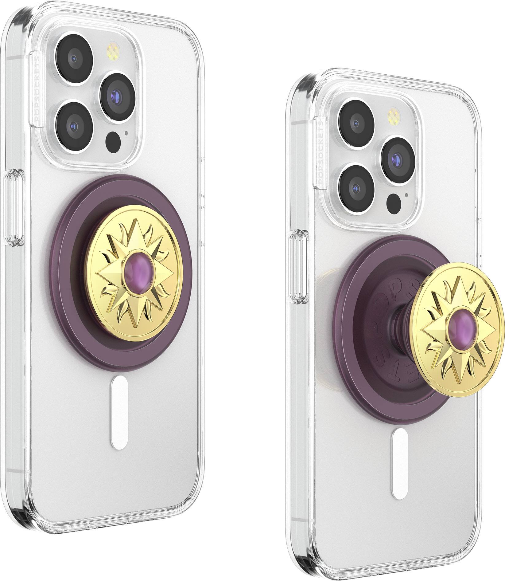 PopSockets MagSafe Round PopGrip Cell Phone Grip & Stand, with Adapter ...