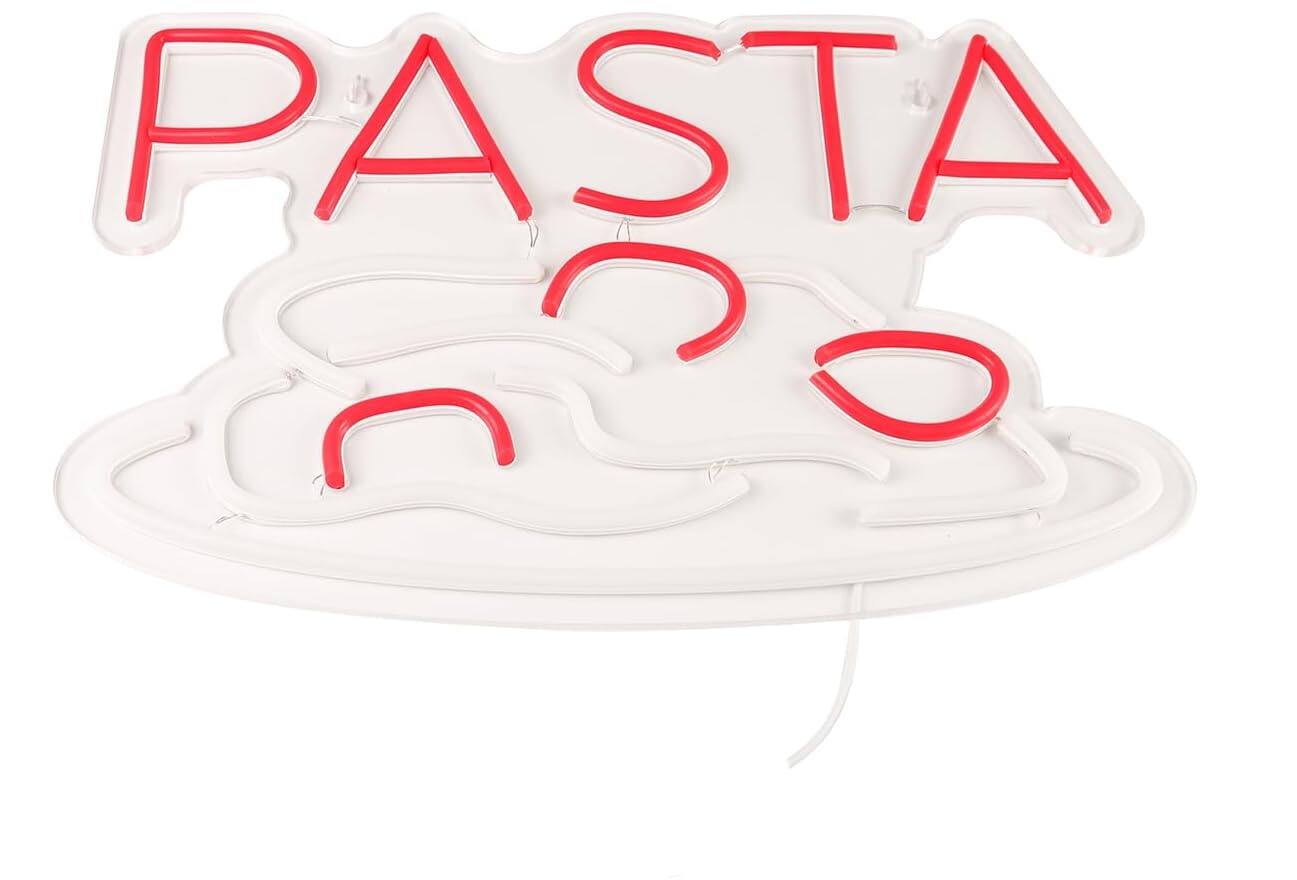 Auledio Pasta Neon Signs for Wall Decor Neon Lights for Bedroom Led ...