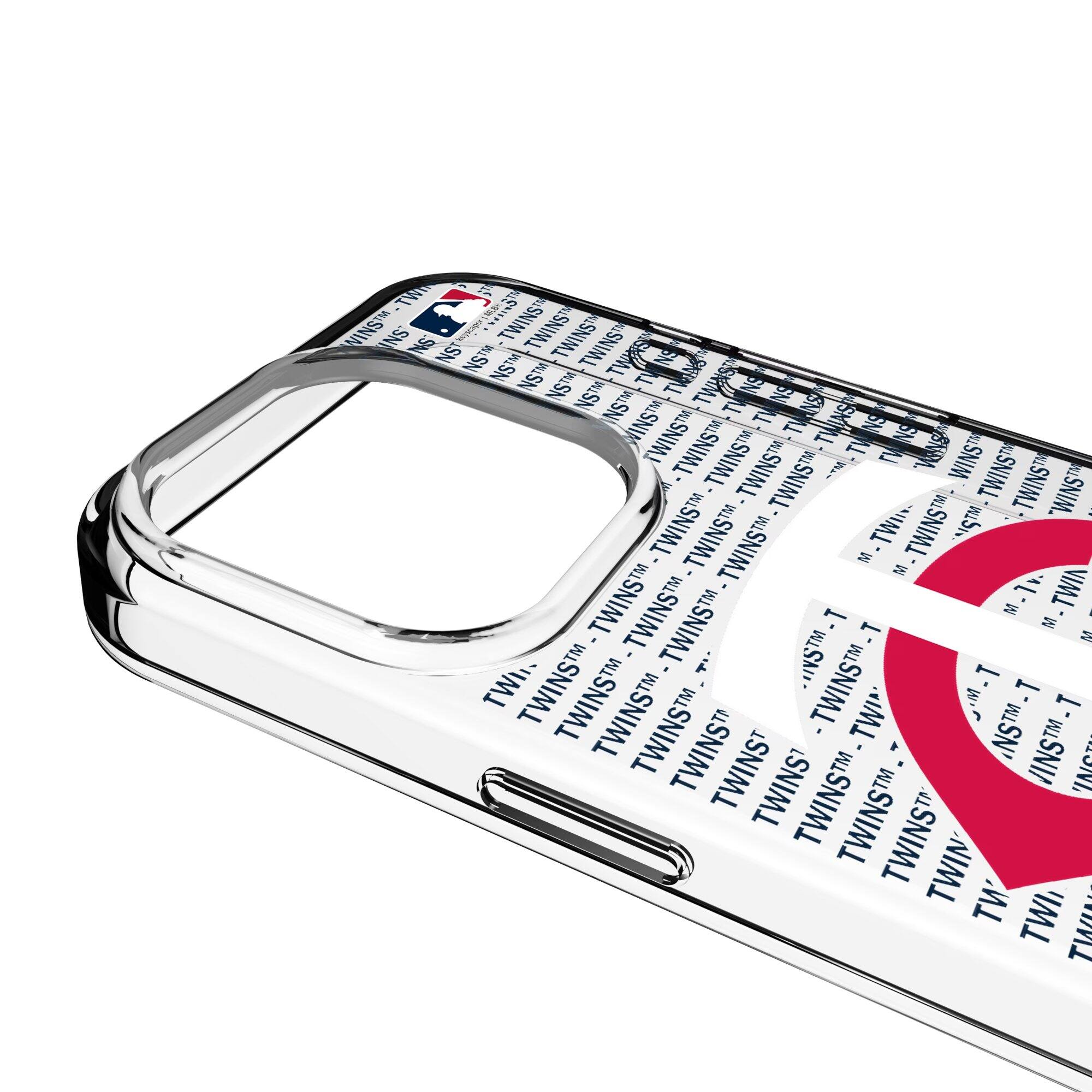 Keyscaper MLB Minnesota Twins Text Backdrop Clear iPhone Case 14 ...