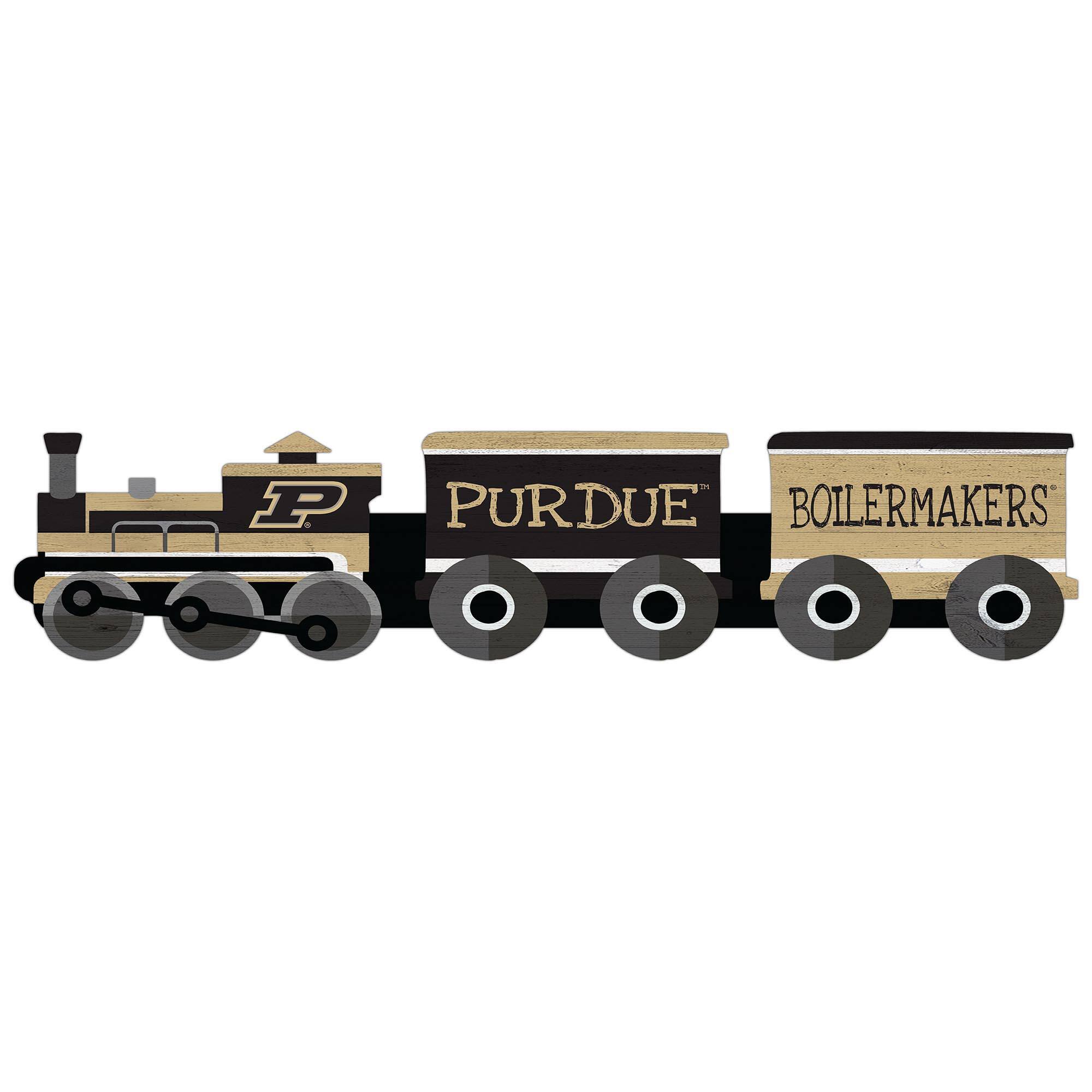 Fan Creations Purdue Boilermakers 6'' x 24'' Train Cutout Sign ...