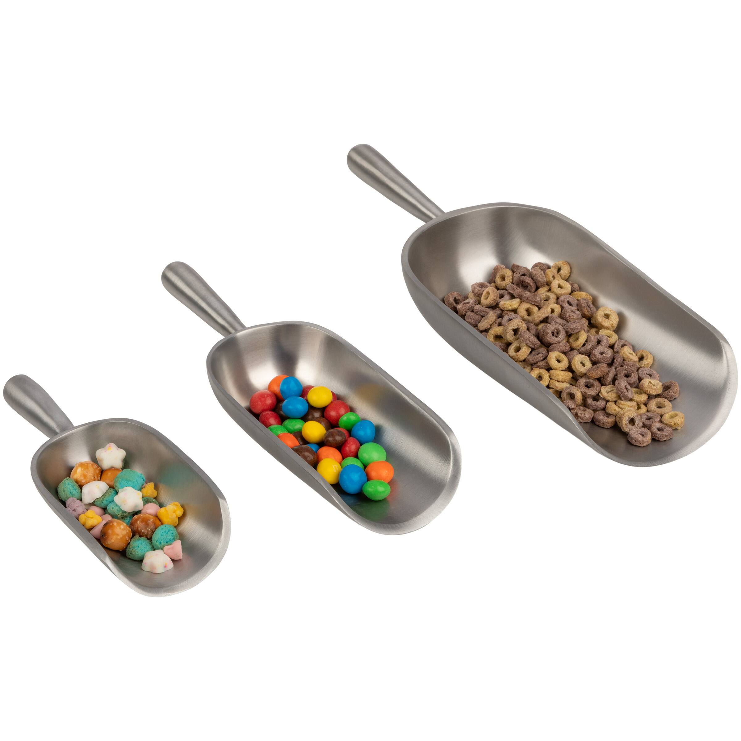 Kings County Tools 3 Piece Metal Ice Scoop Set Silver GW56A02-09 - Best Buy