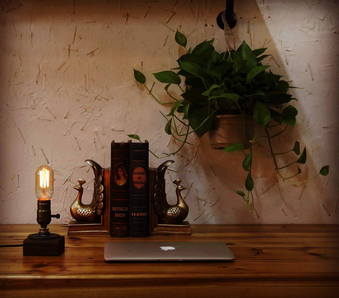 Cedar Assembly Industrial Steampunk Desk Lamp Vintage Steam Punk Piping ...