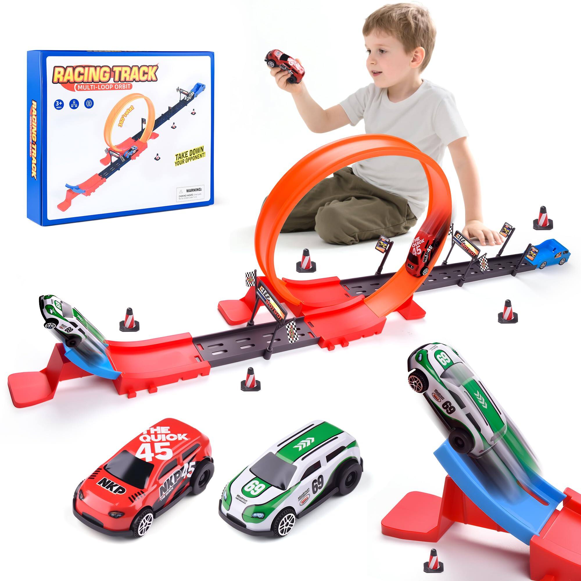 EZTW1 Slot Car Race Track Car Track 1 Loop EZTW_VEH_102165 - Best Buy