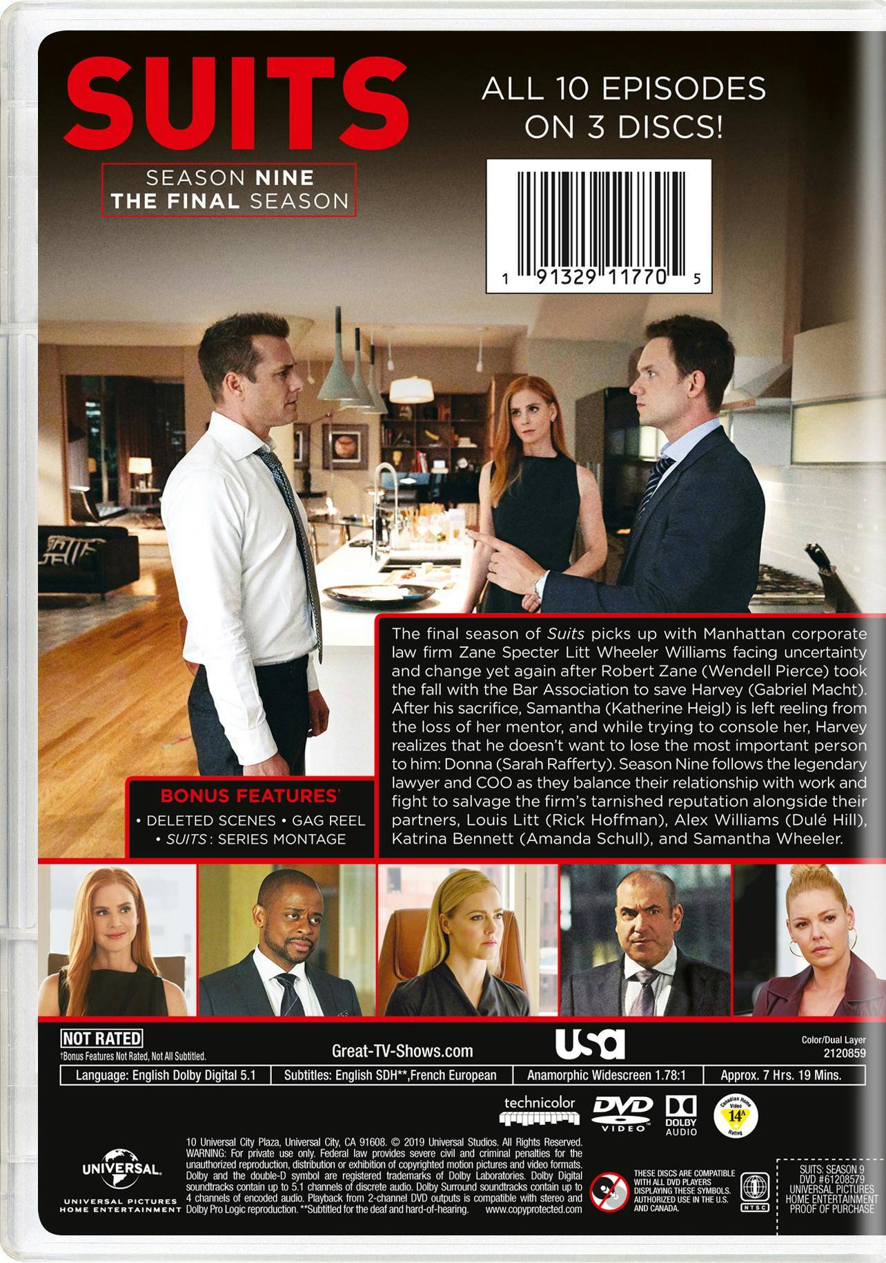 Suits: Season Nine [DVD] [Standard] - Best Buy