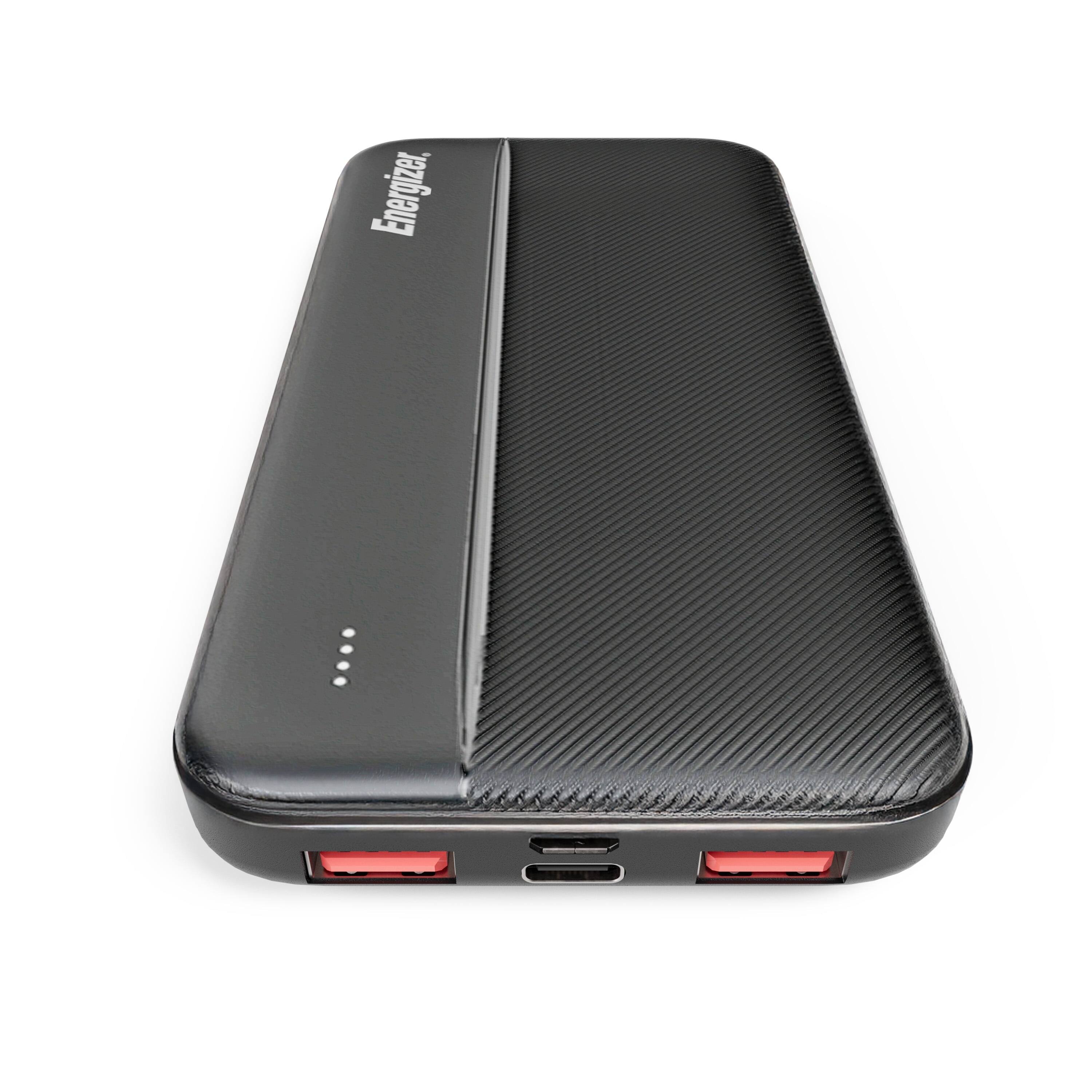 Energizer Power Bank 10,000mAh, Portable Charger with USB C & USB A ...