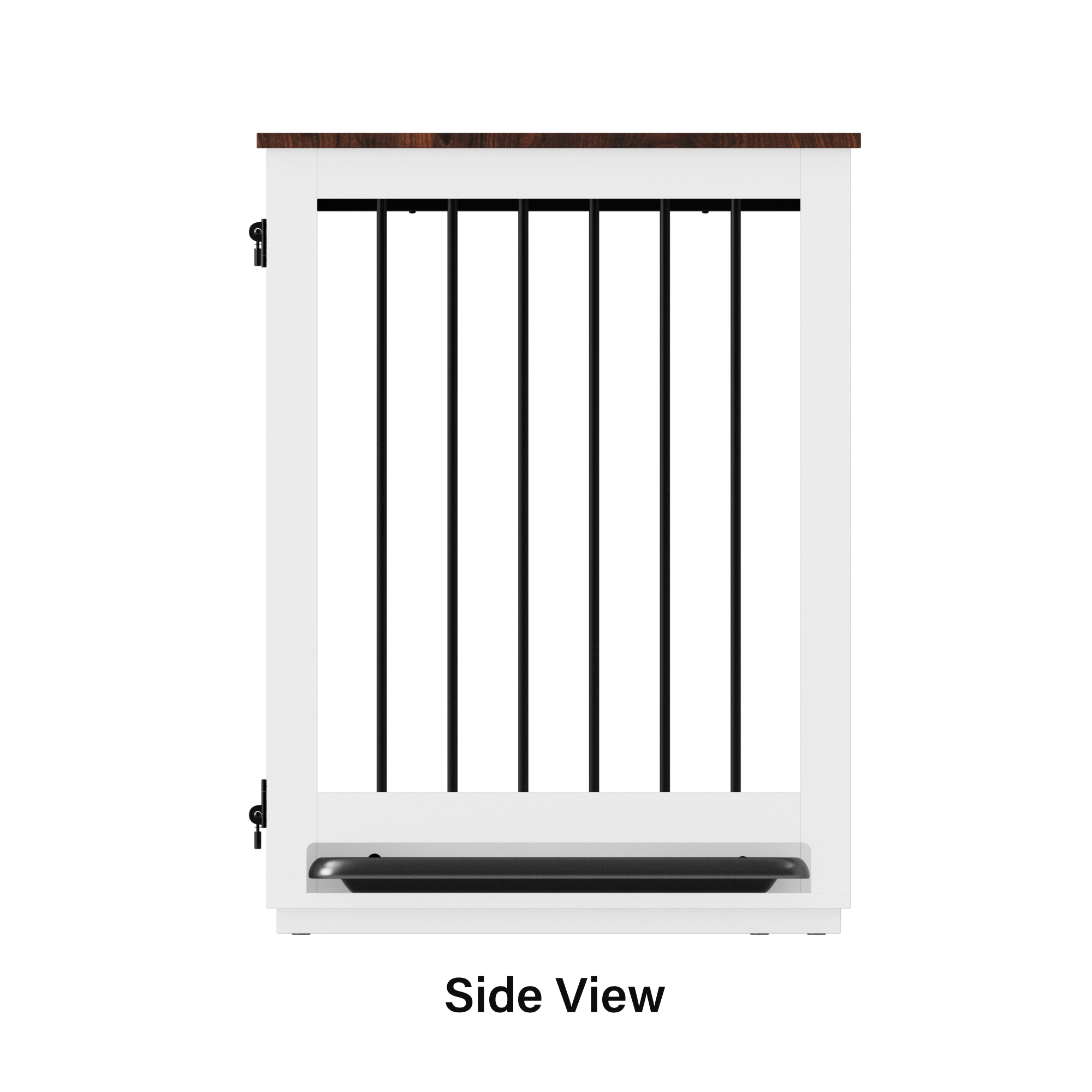 FUFU&GAGA 70.9" Multi Dog Crate Console Table Space Saving Pet Home w ...