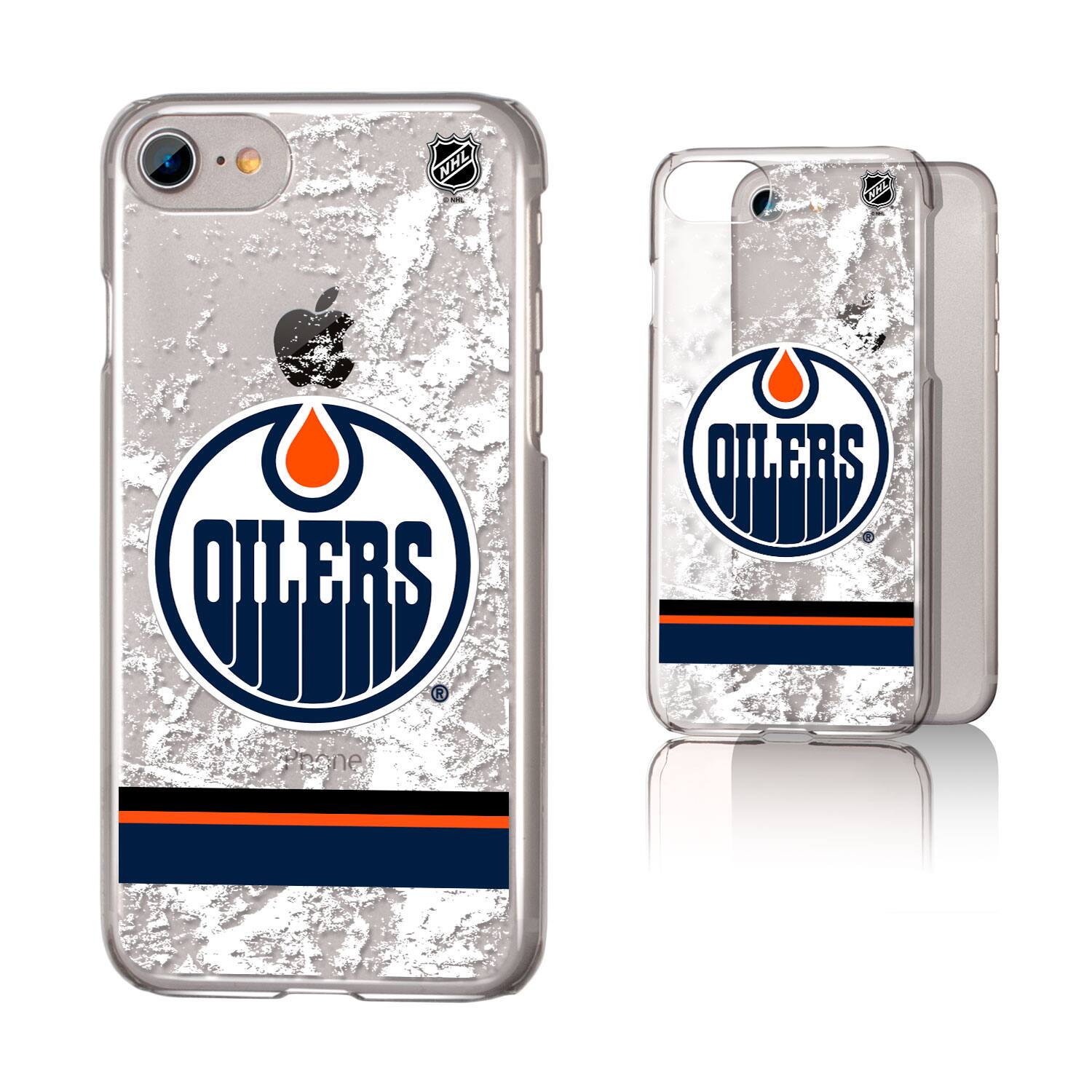 Keyscaper NHL Edmonton Oilers iPhone Stripe Clear Ice Case 12 mini ...