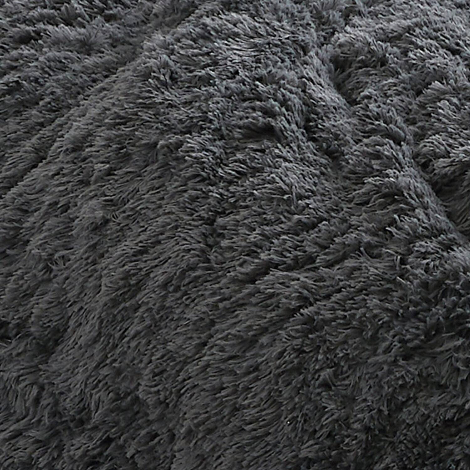 Sweet Home Collection 3 Piece Plush Shaggy Comforter and Pillow Sham ...