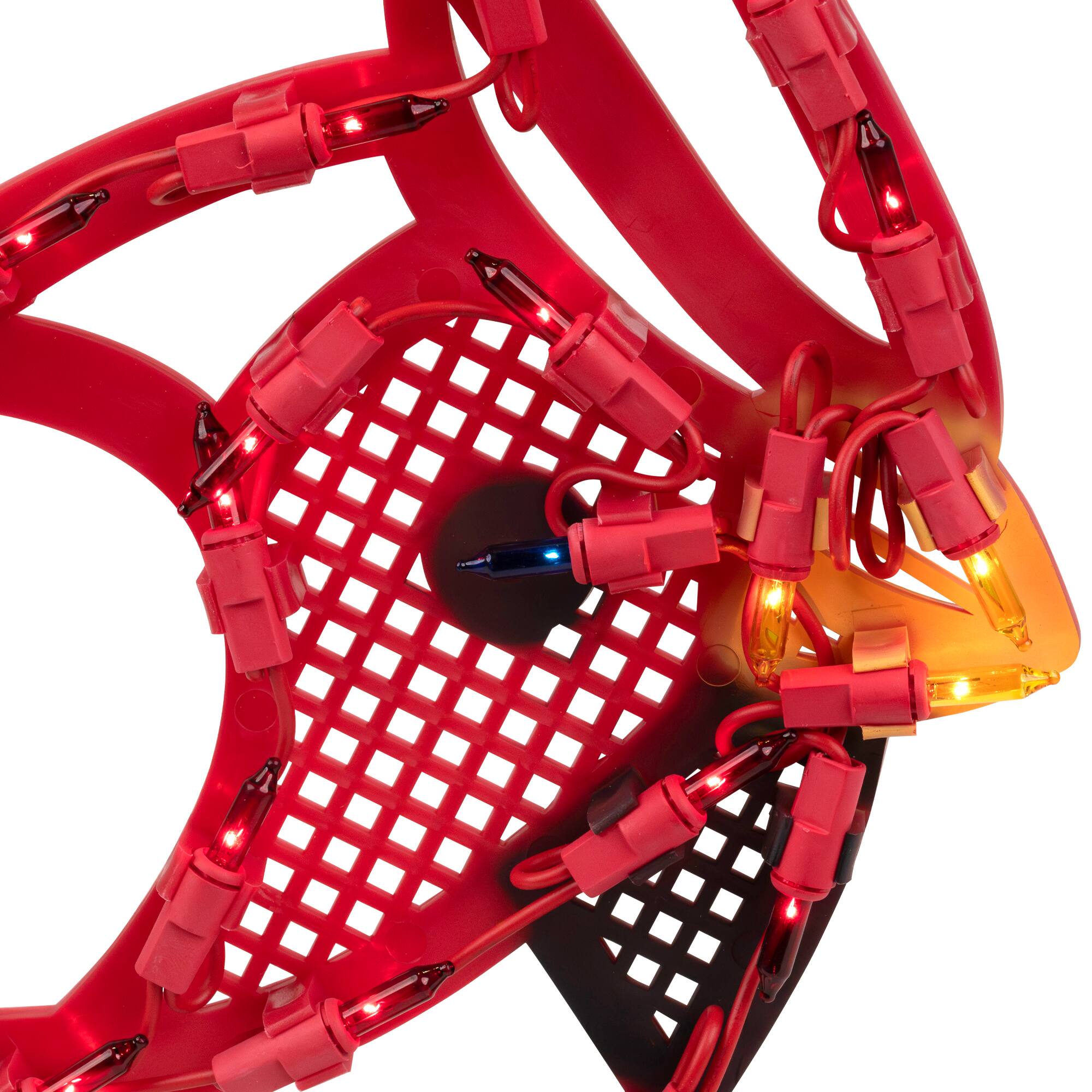 Northlight Lighted Cardinal Bird Christmas Window Silhouette 12.5" and ...