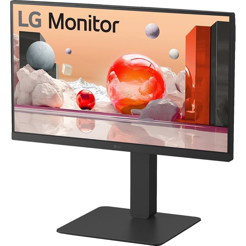 LG 24" Full HD 100 Hz Video Conferencing Monitor 24BA850 B Black - Best Buy