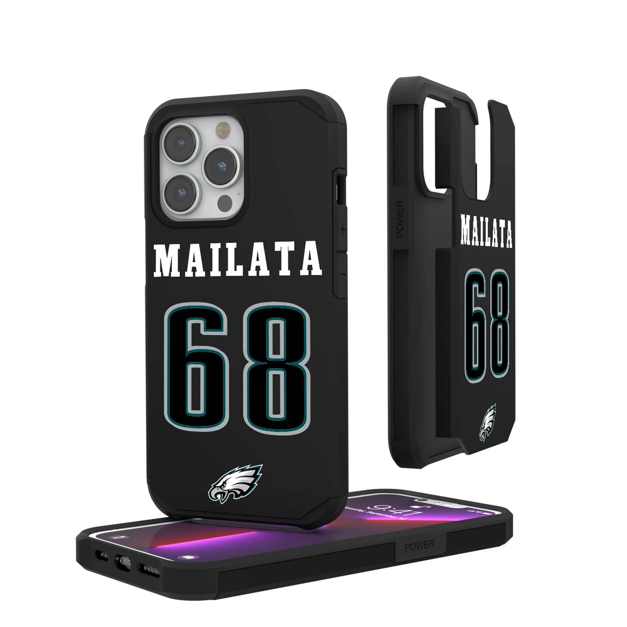 Keyscaper NFL Jordan Mailata Philadelphia Eagles iPhone Rugged Case 16 ...