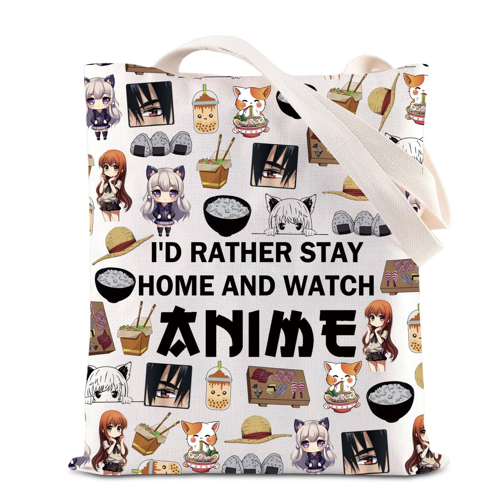 DORLUKFU Anime Merchandise Tote Bag Anime Enthusiast Gift Kawaii ...