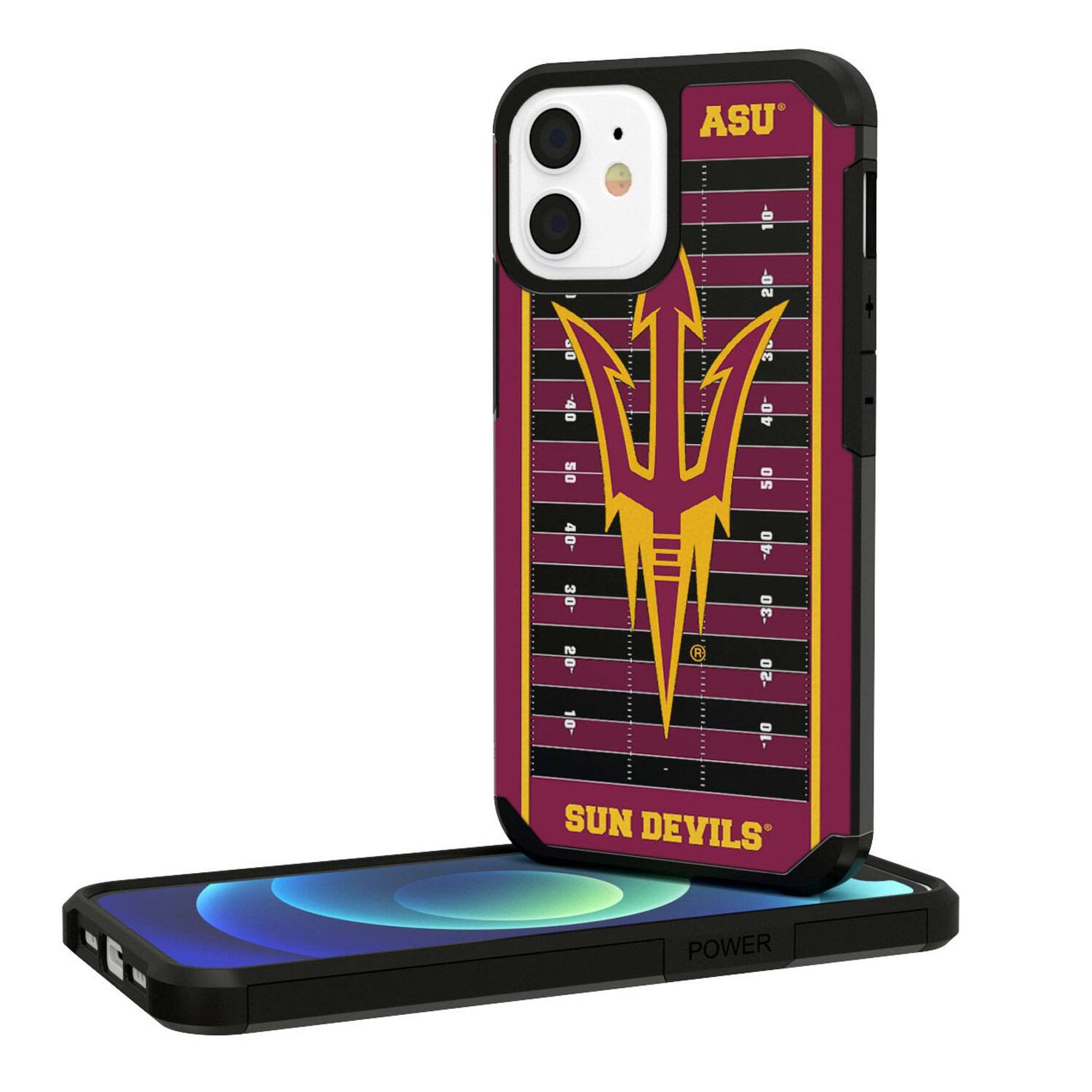 Keyscaper NCAA Arizona State Sun Devils Field iPhone Rugged Case ...