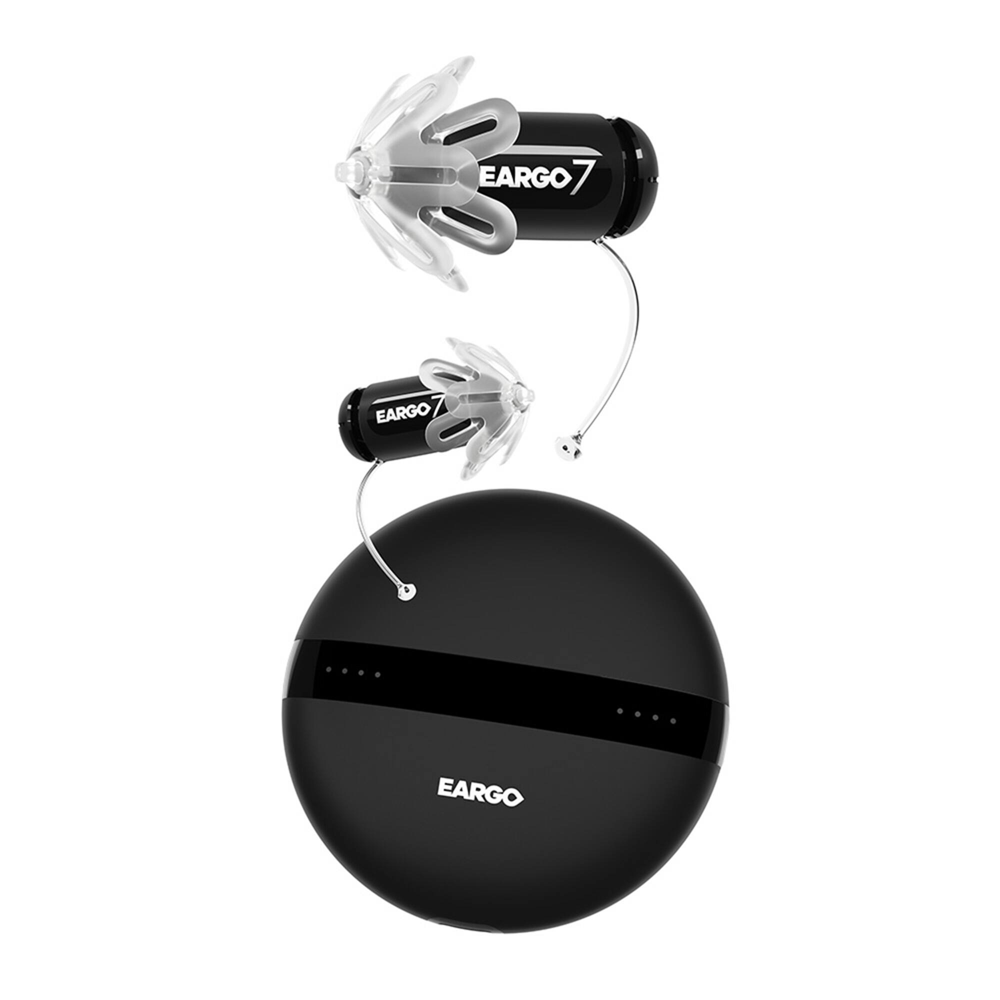 Eargo 7 Self Fitting Otc Cic Hearing Aid Black 99 0156 001 Best Buy