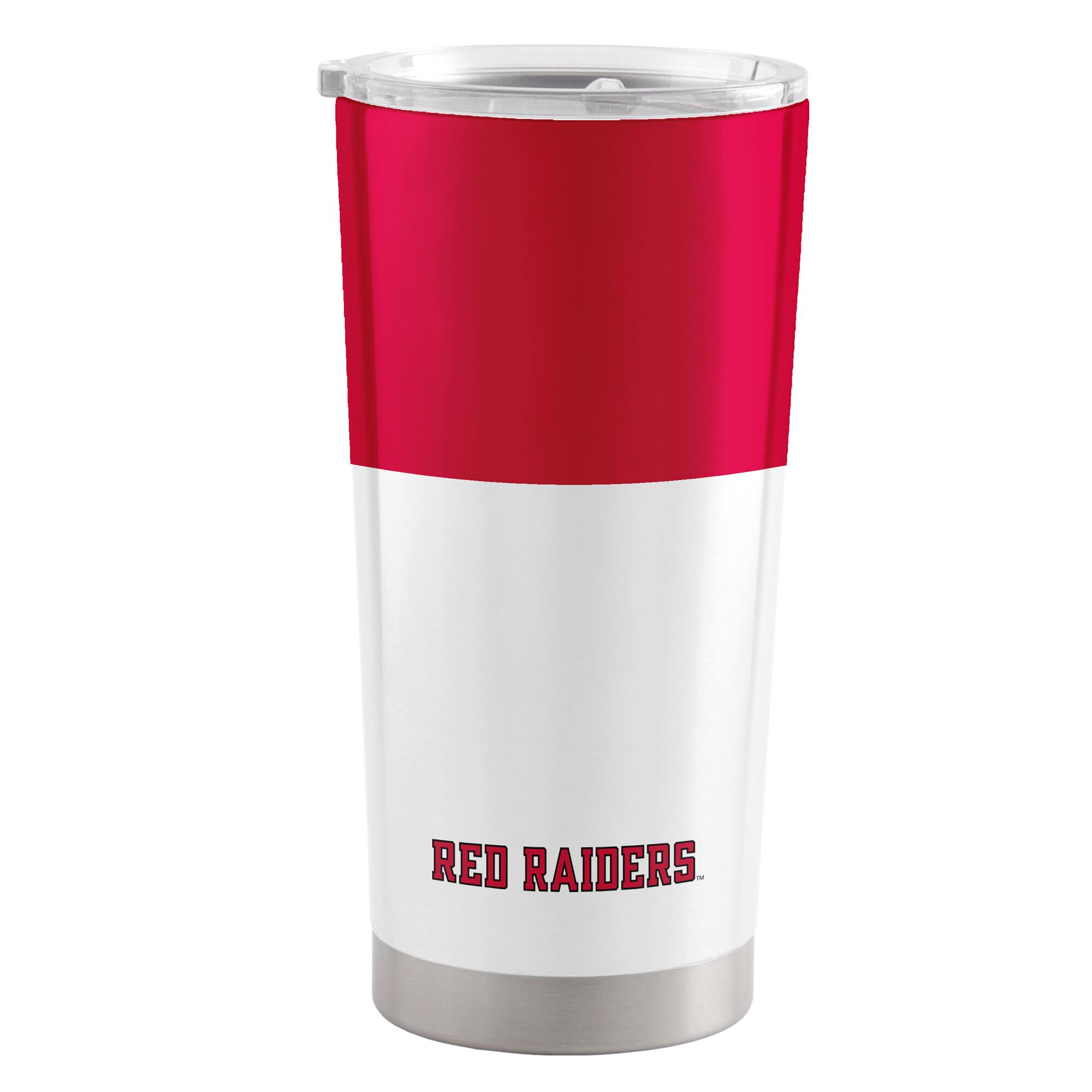 Logo Brands Texas Tech Red Raiders 20oz. Colorblock Stainless Steel ...