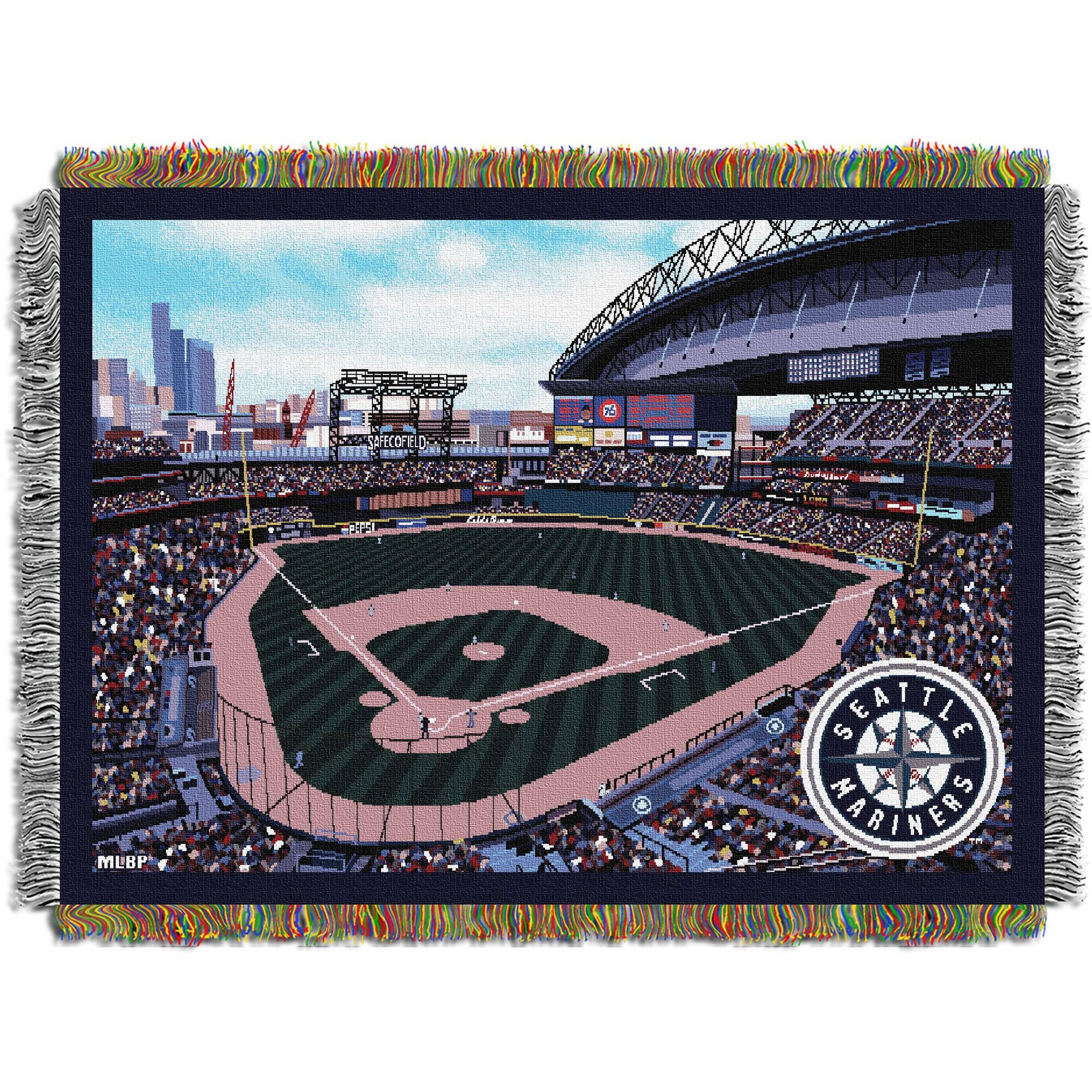 Northwest Seattle Mariners 48" x 60" Stadium Tapestry Throw Blanket ...
