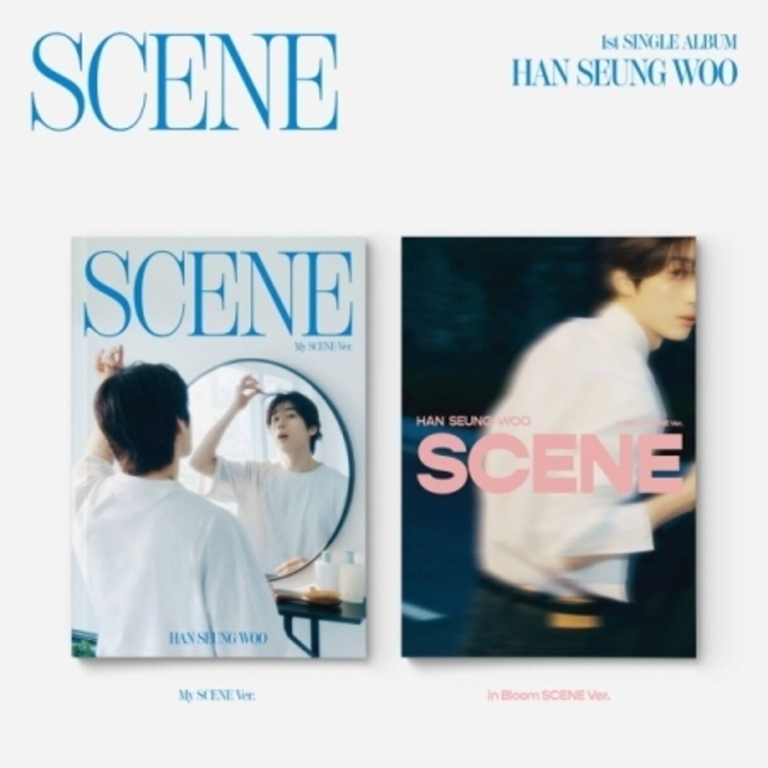 Han Seung Woo Scene Random Cover incl. 64pg Photobook, Folded Poster ...