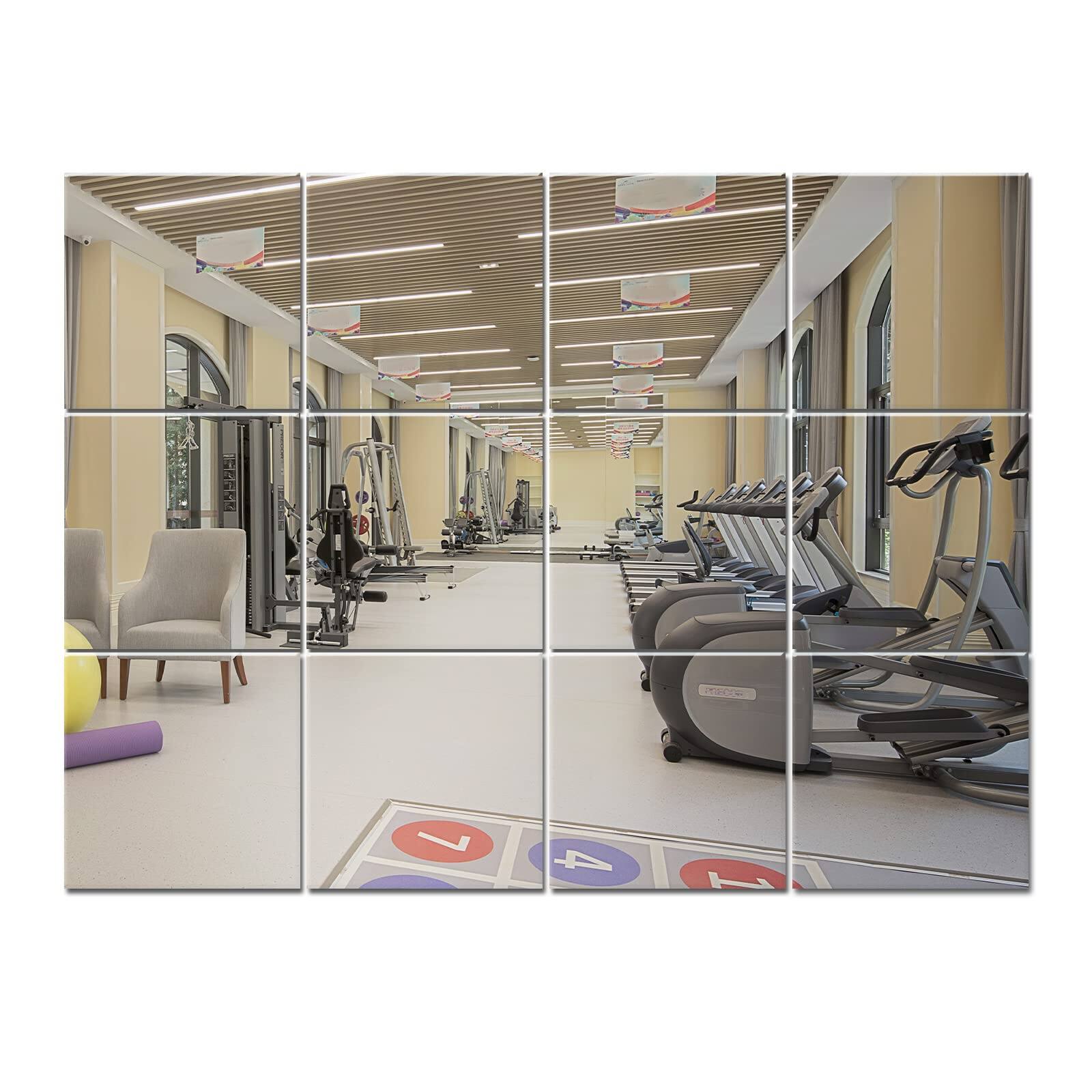 Cedar Assembly Wall Mirror For Gym Full Length Mirrors Mounted ...