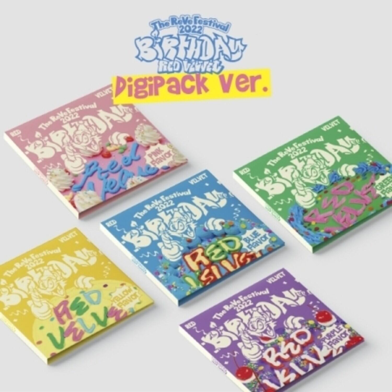 Red Velvet The Reve Festival 2022 : Birthday (Digipack Ver.) COMPACT ...