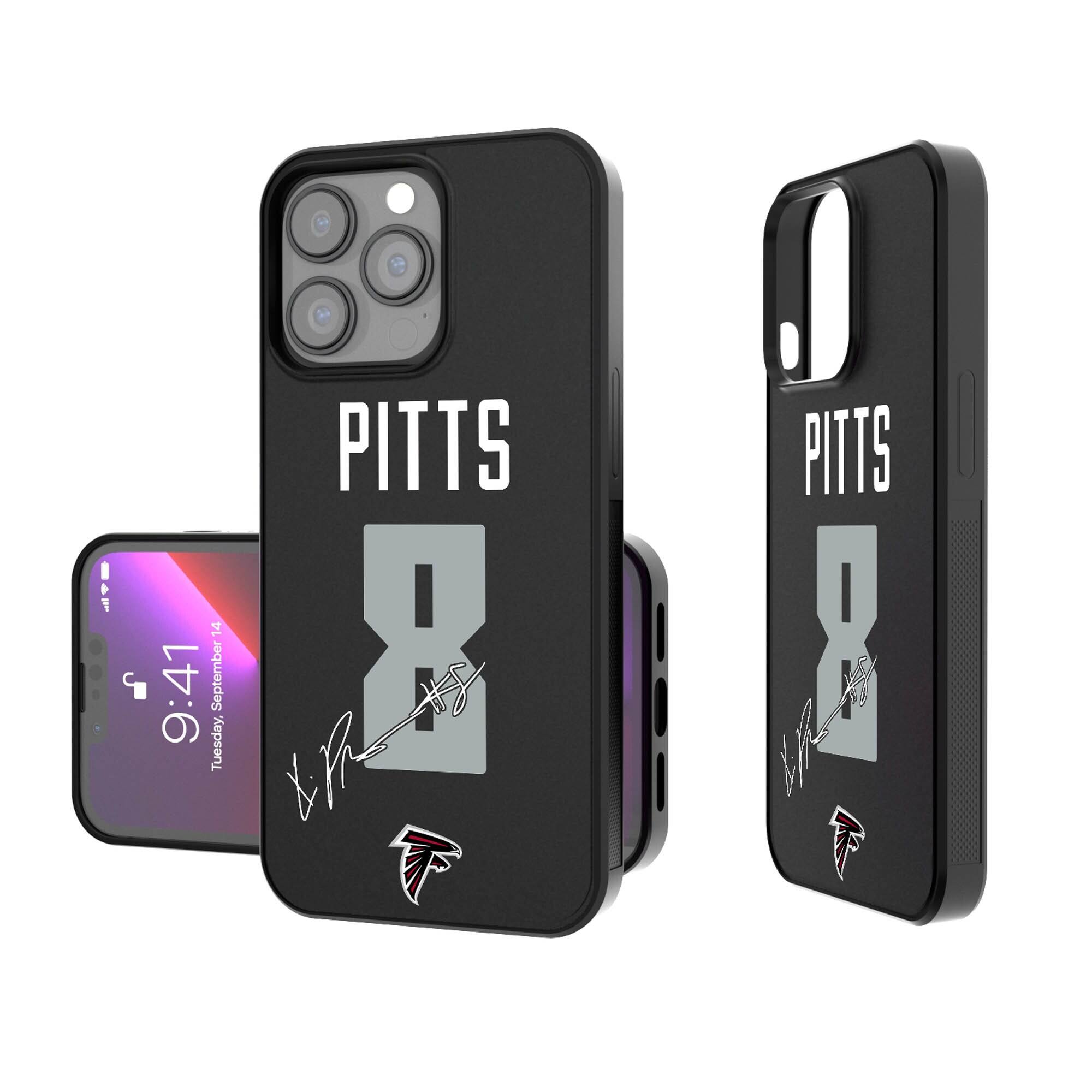 Keyscaper NFL Kyle Pitts Atlanta Falcons iPhone Bump Case 15 Pro Black ...
