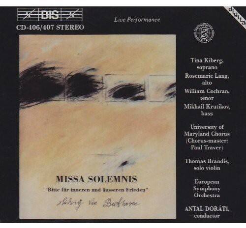 Antal Dor ti Missa Solemnis Soloists COMPACT DISCS [CD] - Best Buy