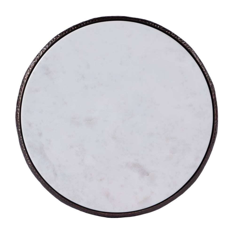 Butler Specialty Lania Outdoor Marble Side Table Bronze BG3495349 ...