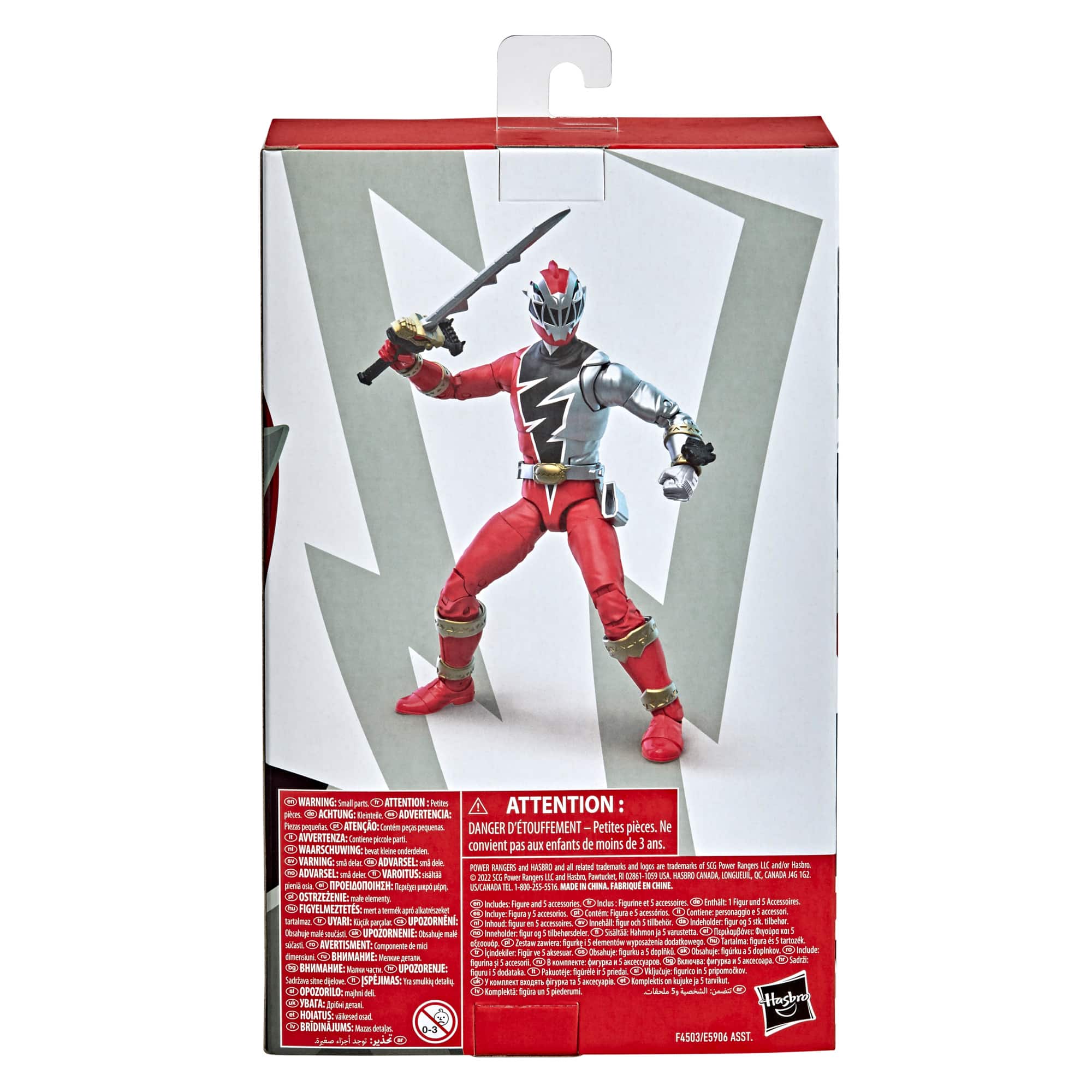 Customer Reviews: Power Rangers Lightning Collection Dino Fury Red ...