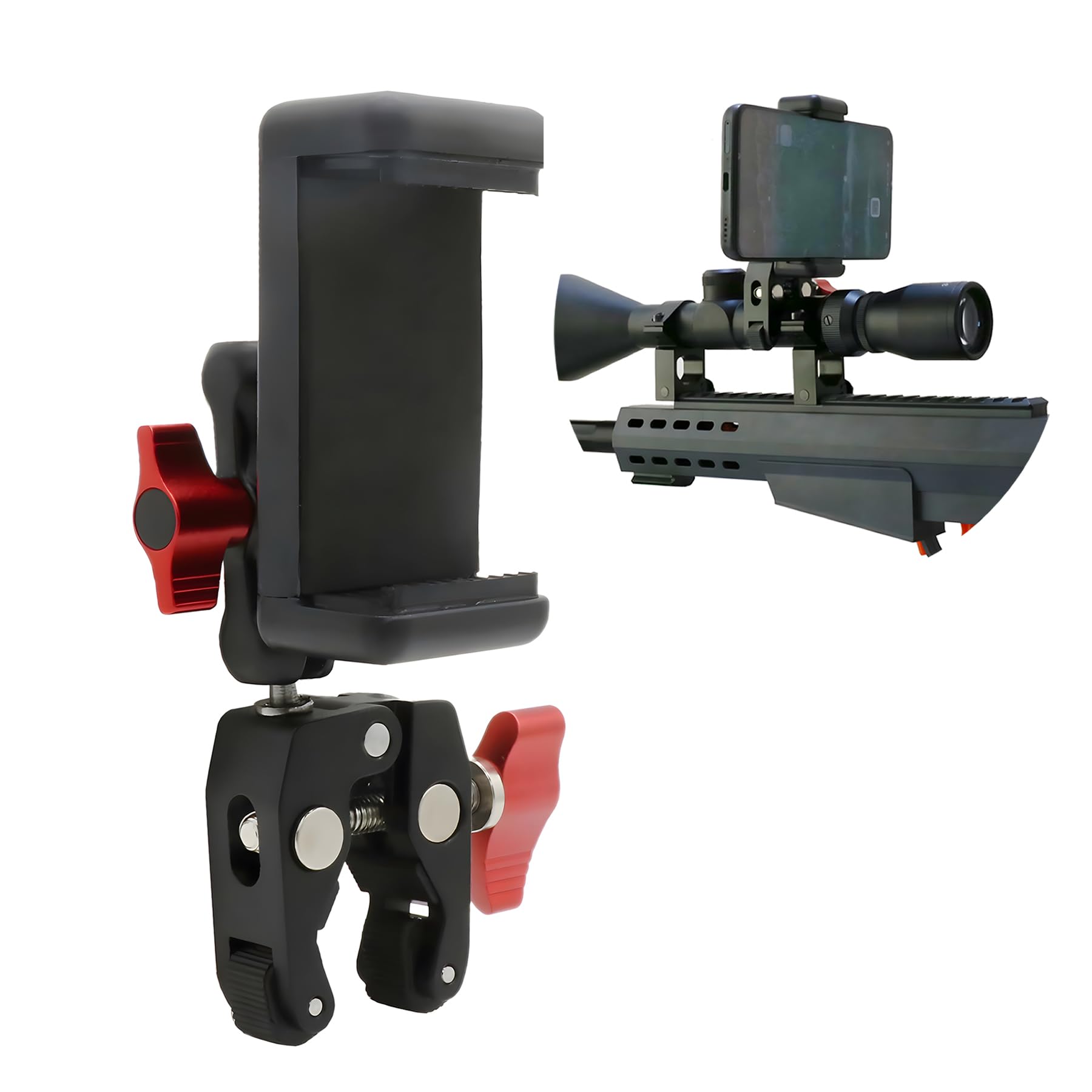 Empire DigiLabs Universal Scope Phone Clamp Action Camera Mount Adapter ...
