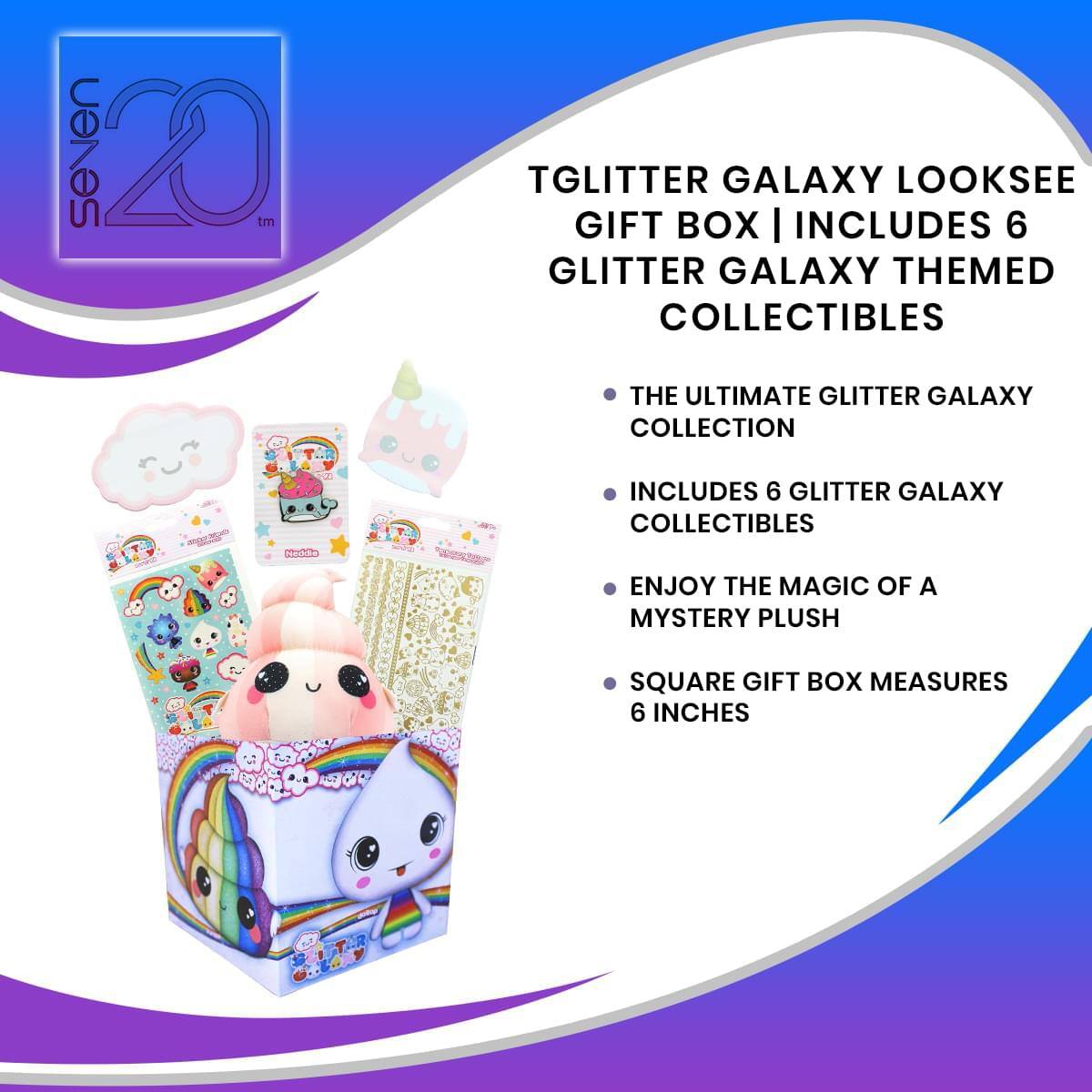 Toynk Glitter Galaxy LookSee Gift Box | Includes 6 Glitter Galaxy ...