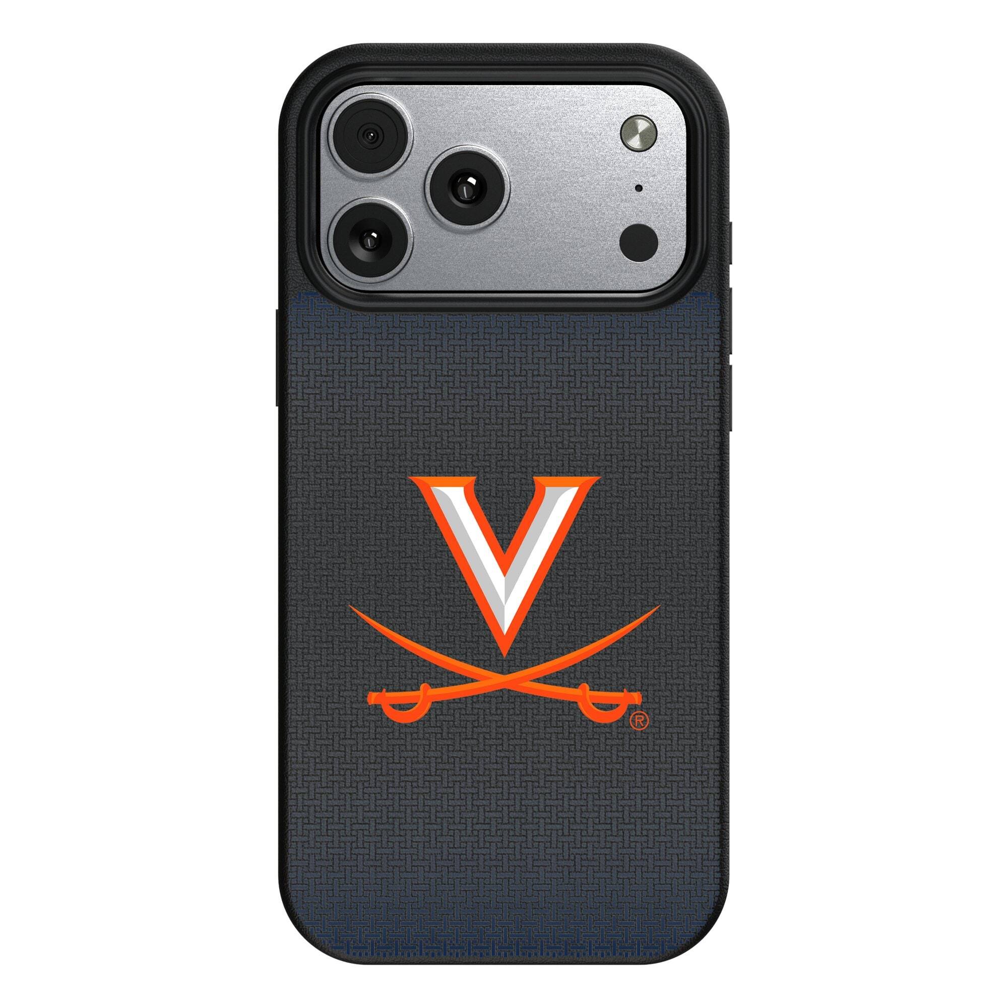 Keyscaper NCAA Virginia Cavaliers Linen Logo iPhone Magnetic Bump Case ...