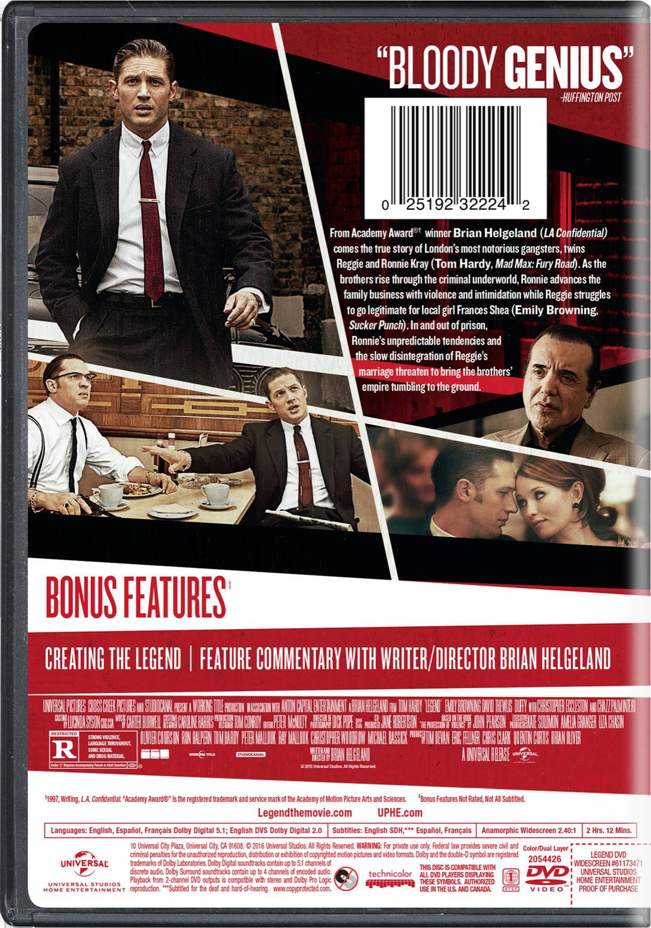 Legend (2015) [DVD] [Standard] - Best Buy