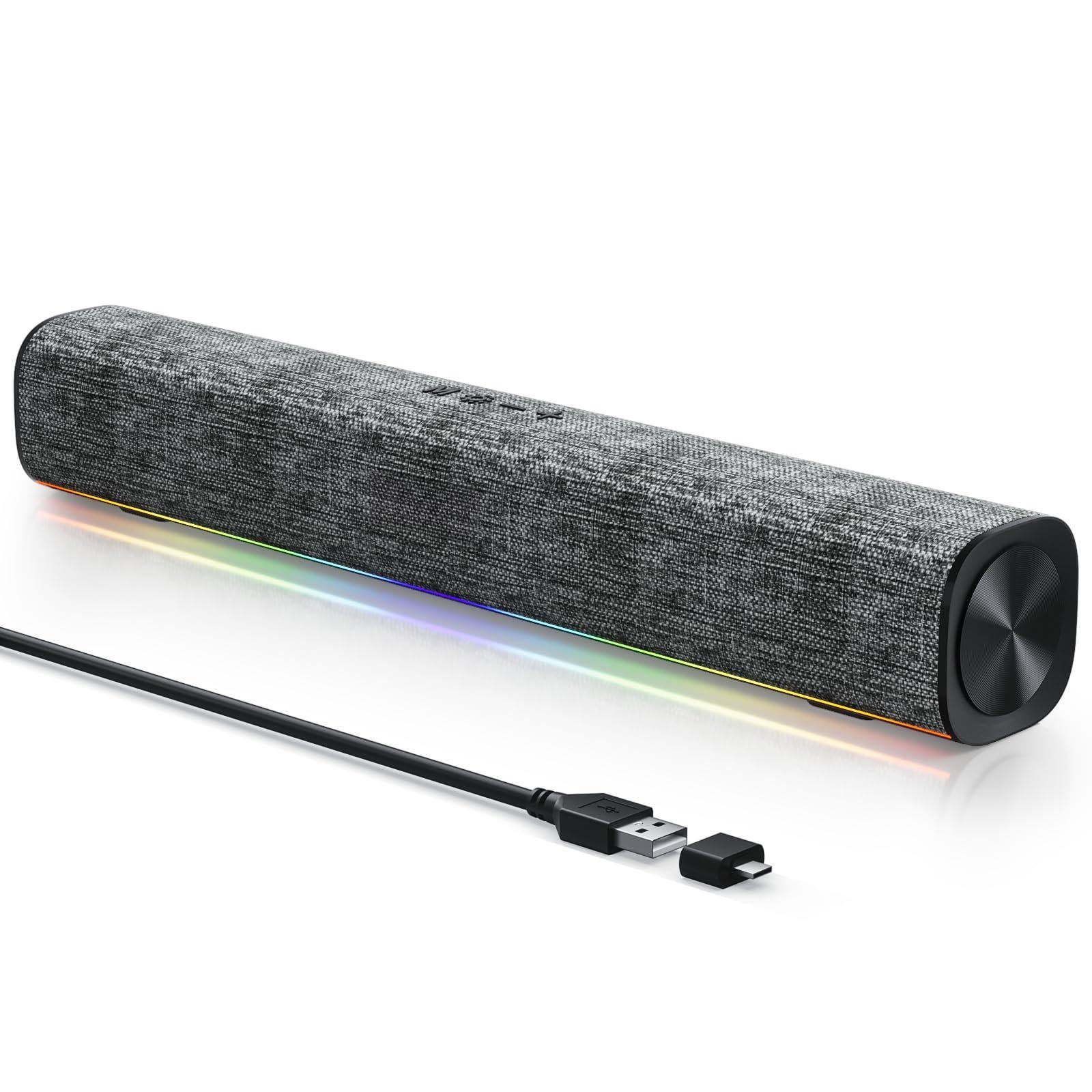 Cozy Serene Led Usb usb Light R100 Computer Speakers With Dynamic Led ...