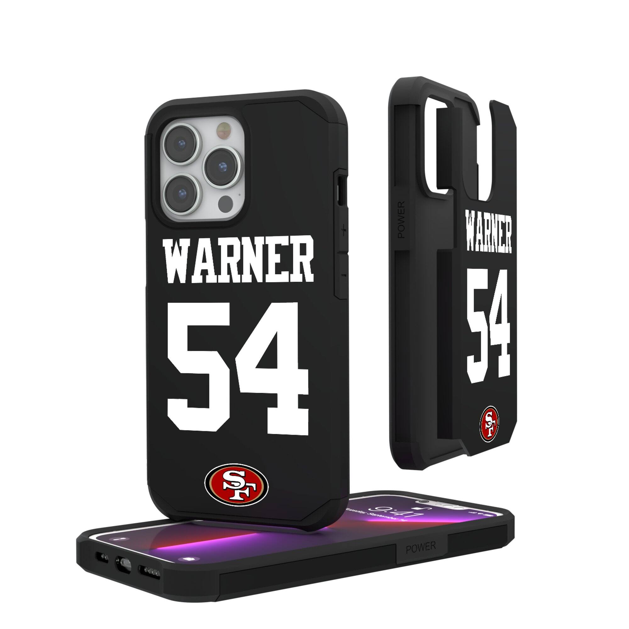 Keyscaper NFL Fred Warner San Francisco 49ers iPhone Rugged Case 14 Pro ...